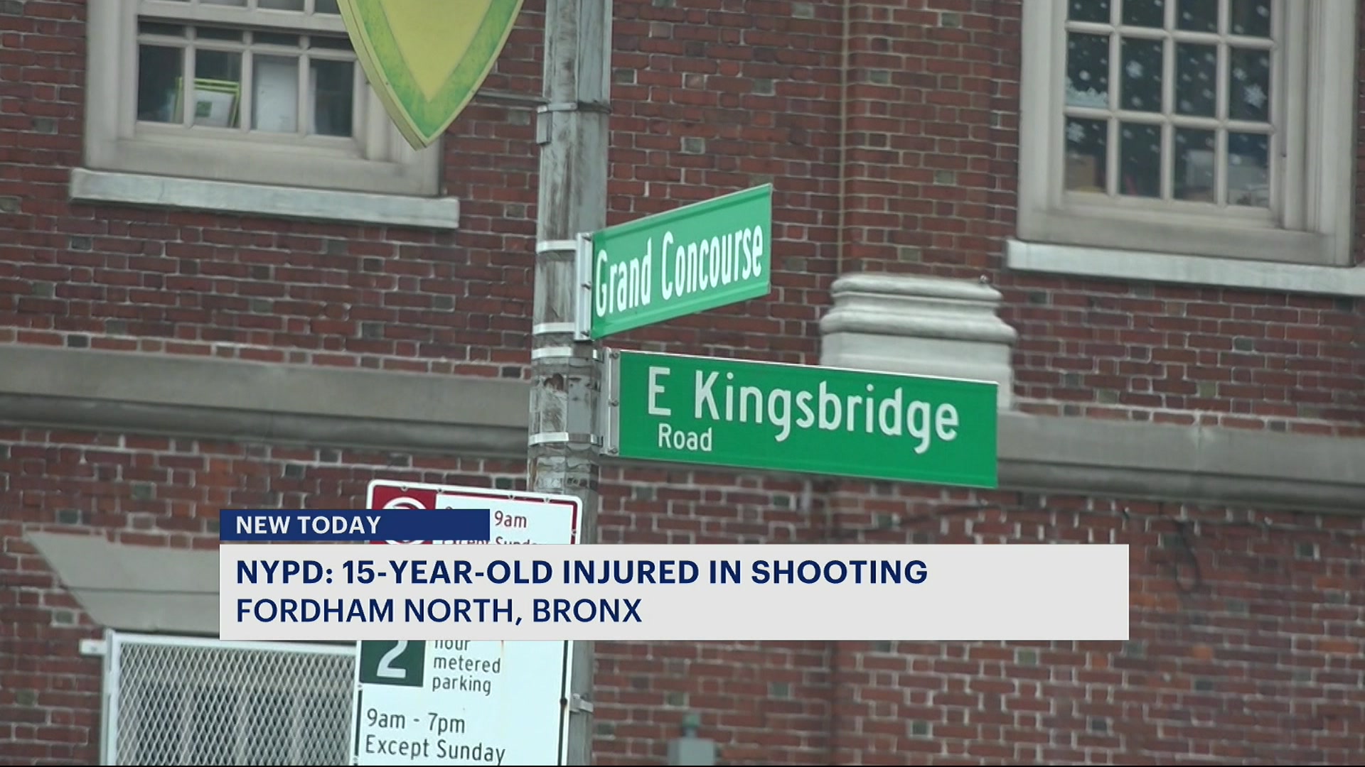 News 12 | Bronx | Police 15 Year Old Injured In Fordham Shooting