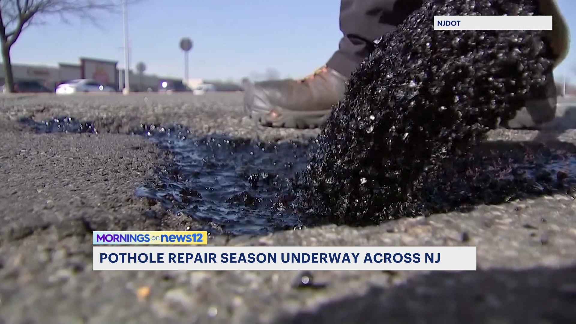 News 12 | New York | NJDOT expects a busy statewide pothole repair campaign