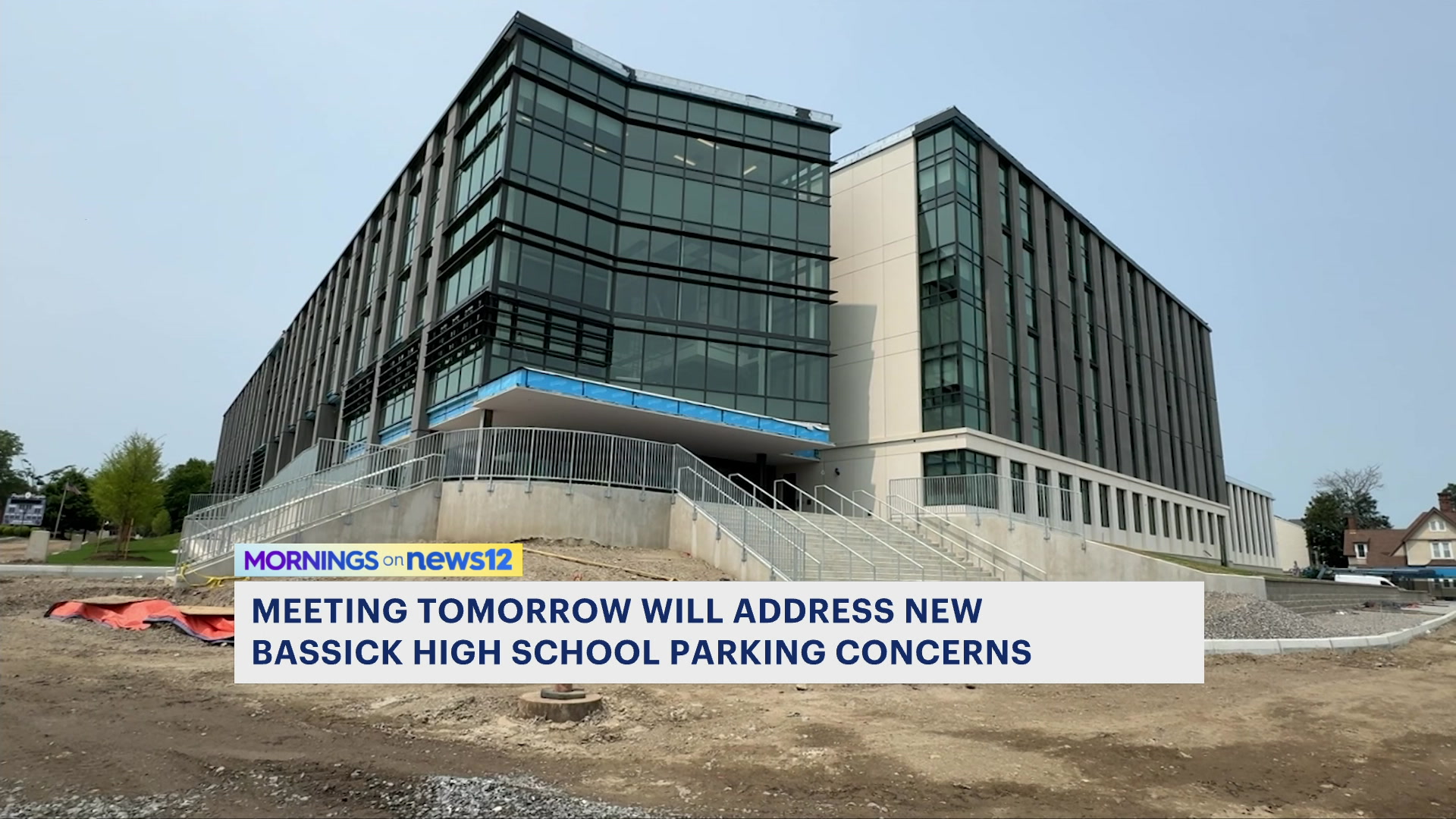 News 12 | Connecticut | Bassick High School opening raises parking ...