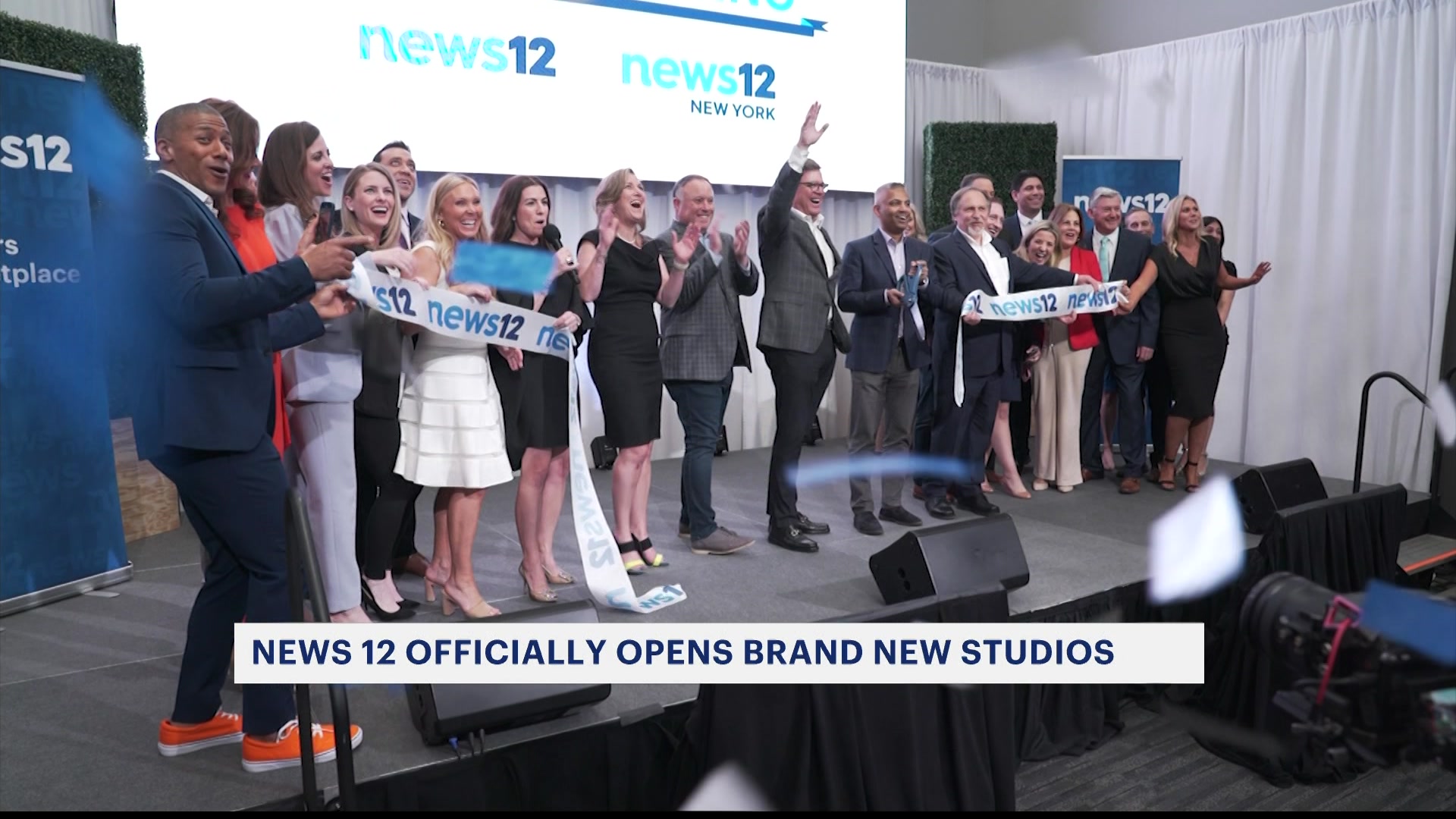 News 12 celebrates grand opening of new studios