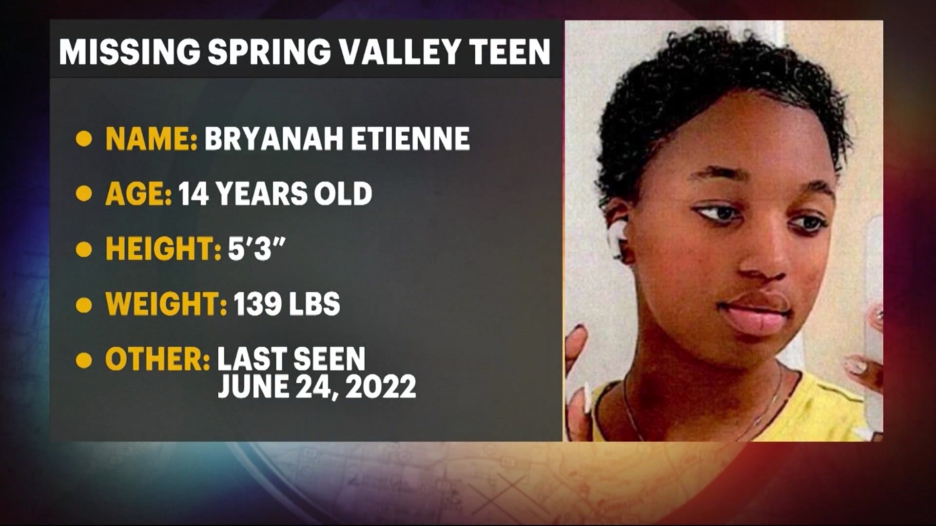 Police still searching for missing 14-year-old from Spring Valley