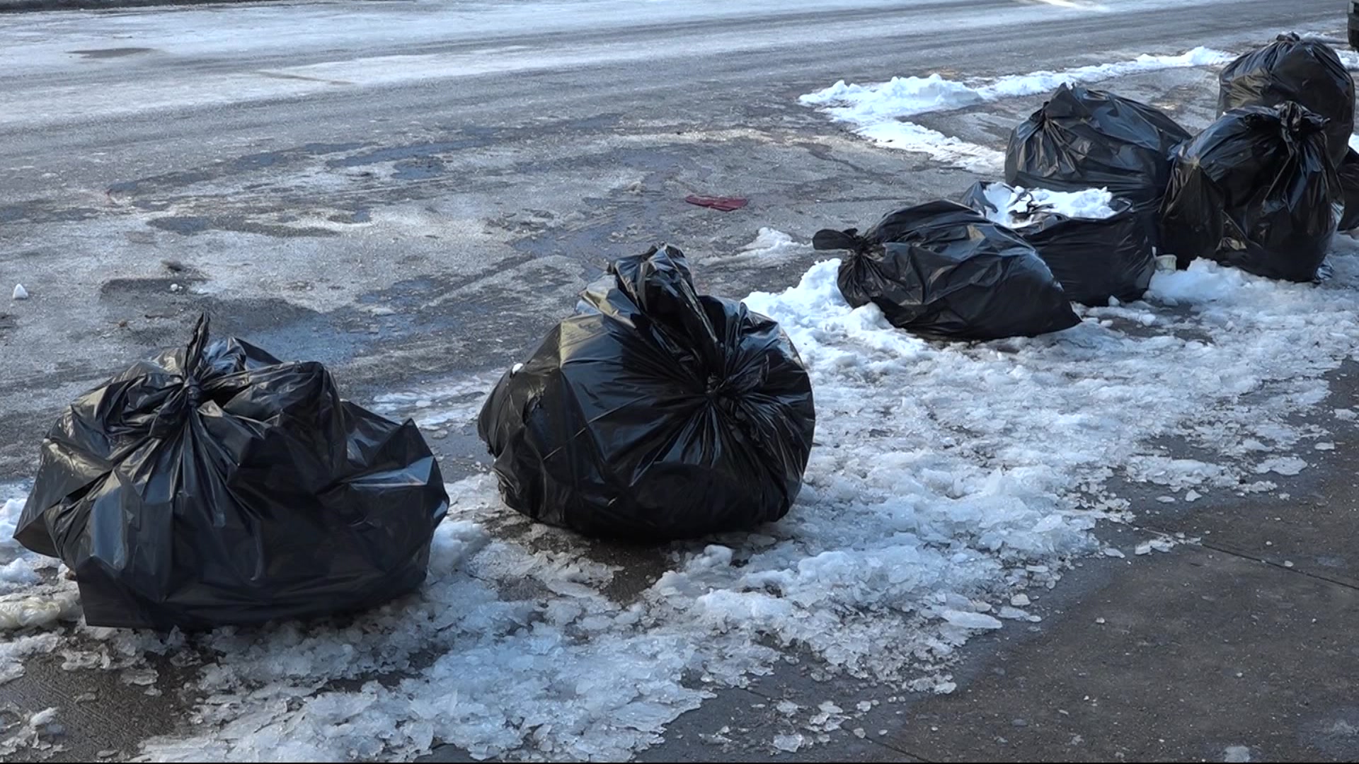 Bushwick residents call on city to clean piles of trash from streets
