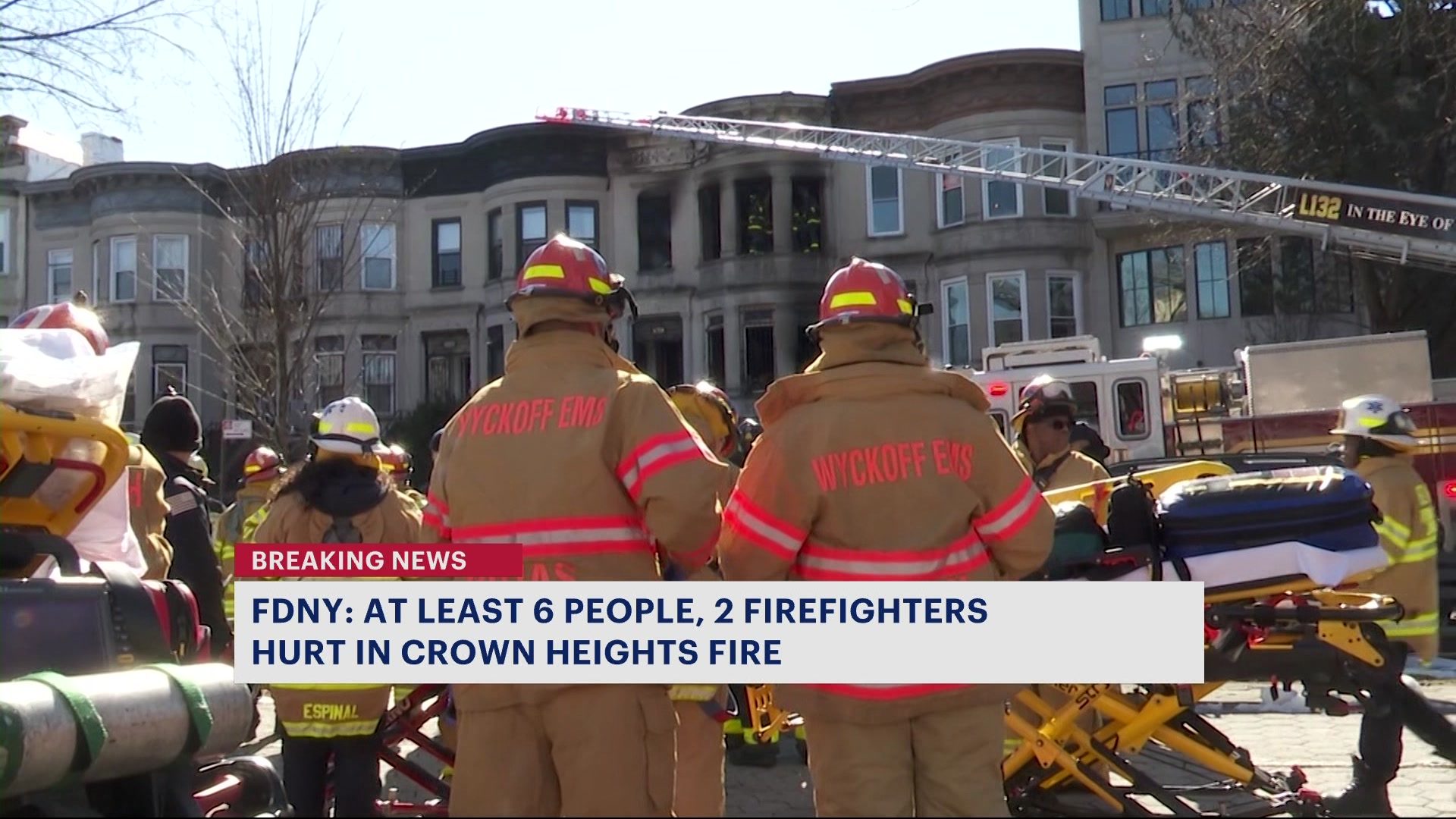 News 12 | Brooklyn | Sources At Least 6 People 2 Firefighters Injured ...
