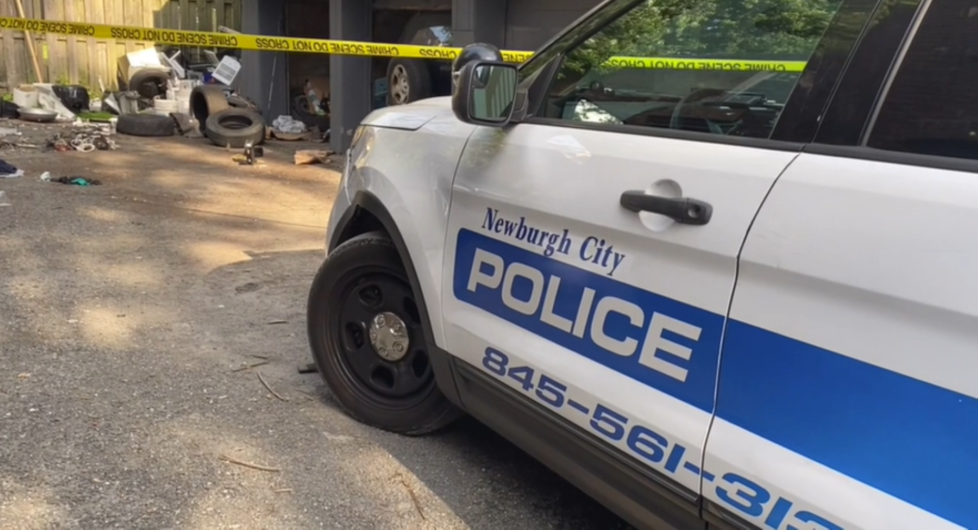 News 12 | Long Island | Police Body Found In Newburgh Garage