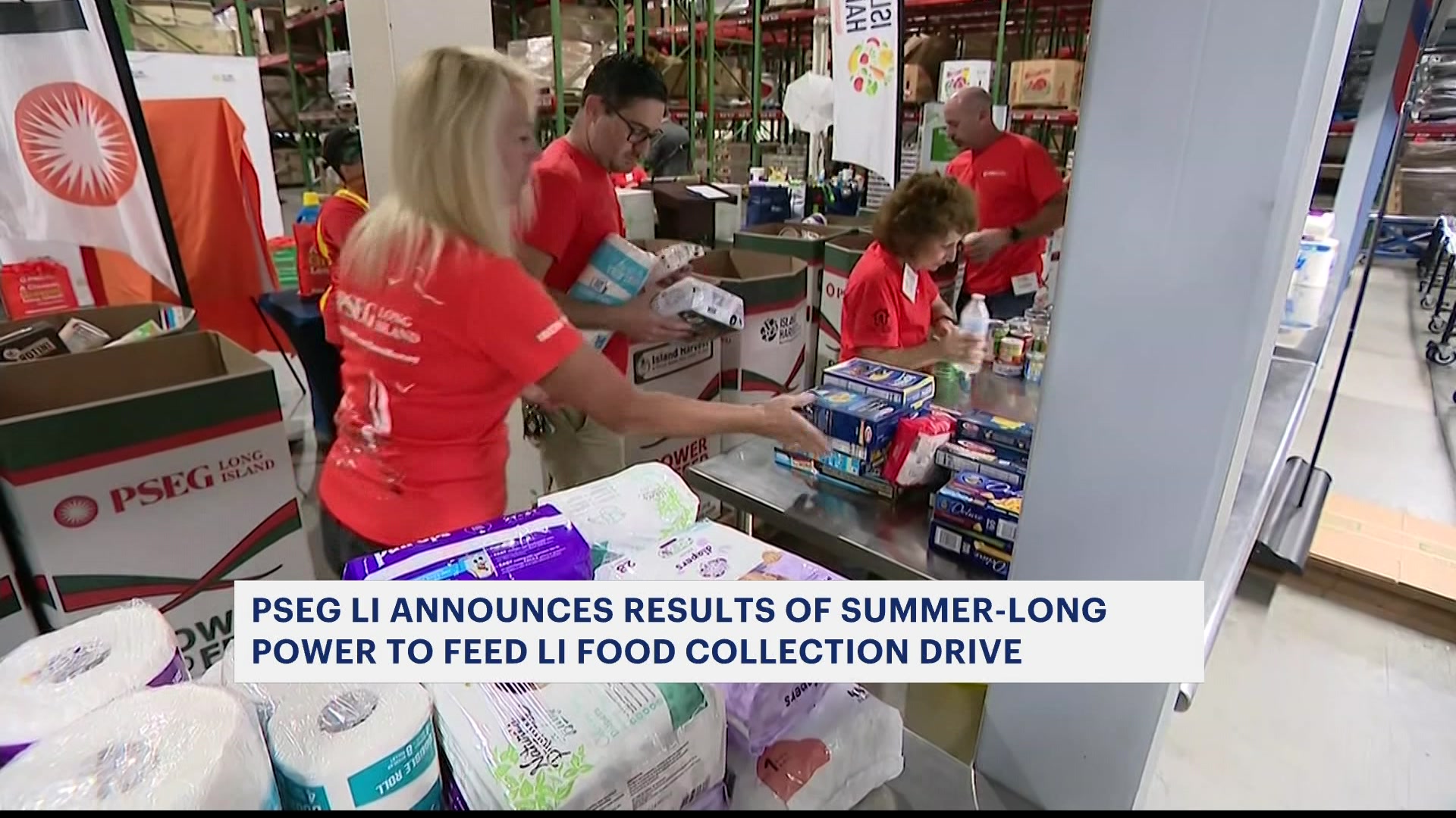 PSEG LI’s Power to Feed program delivers 42,000 meals to families