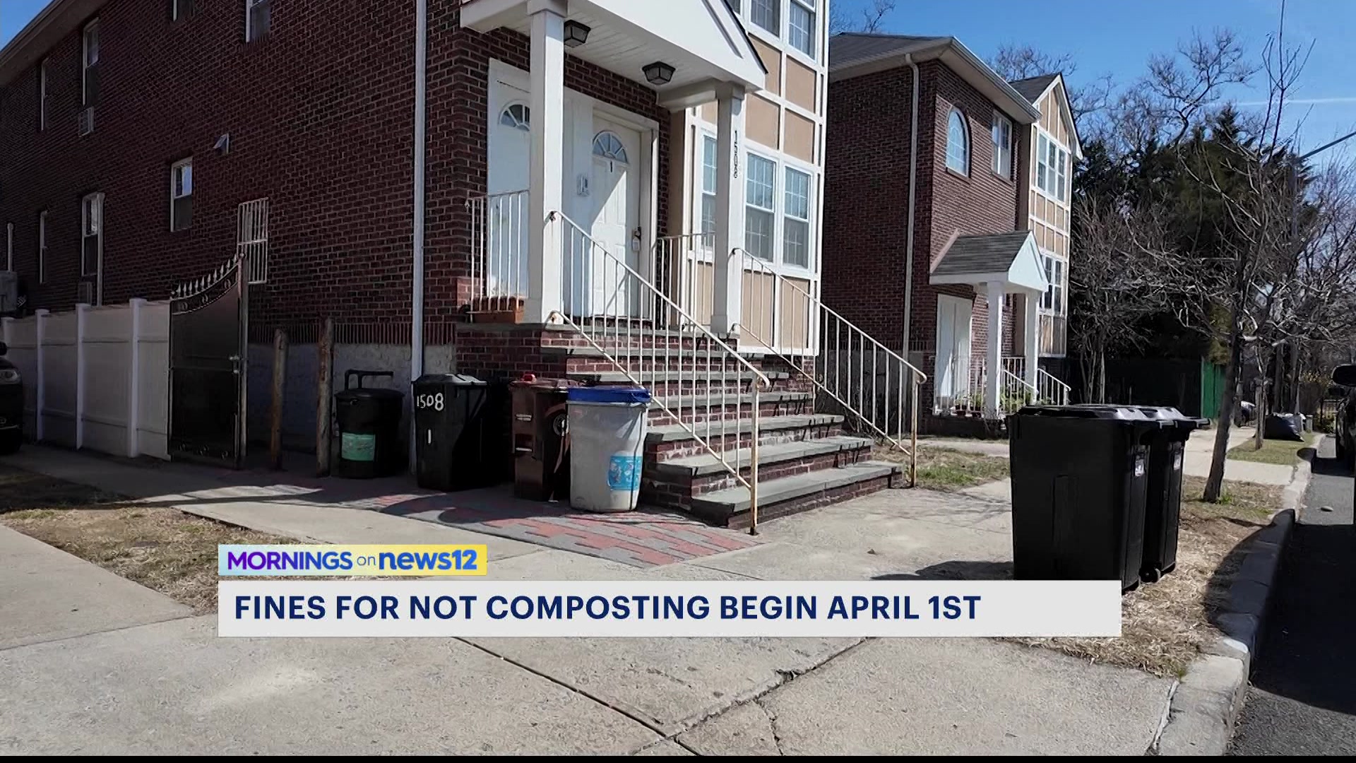 News 12 | Brooklyn | Fines For Not Composting Set To Begin On April 1