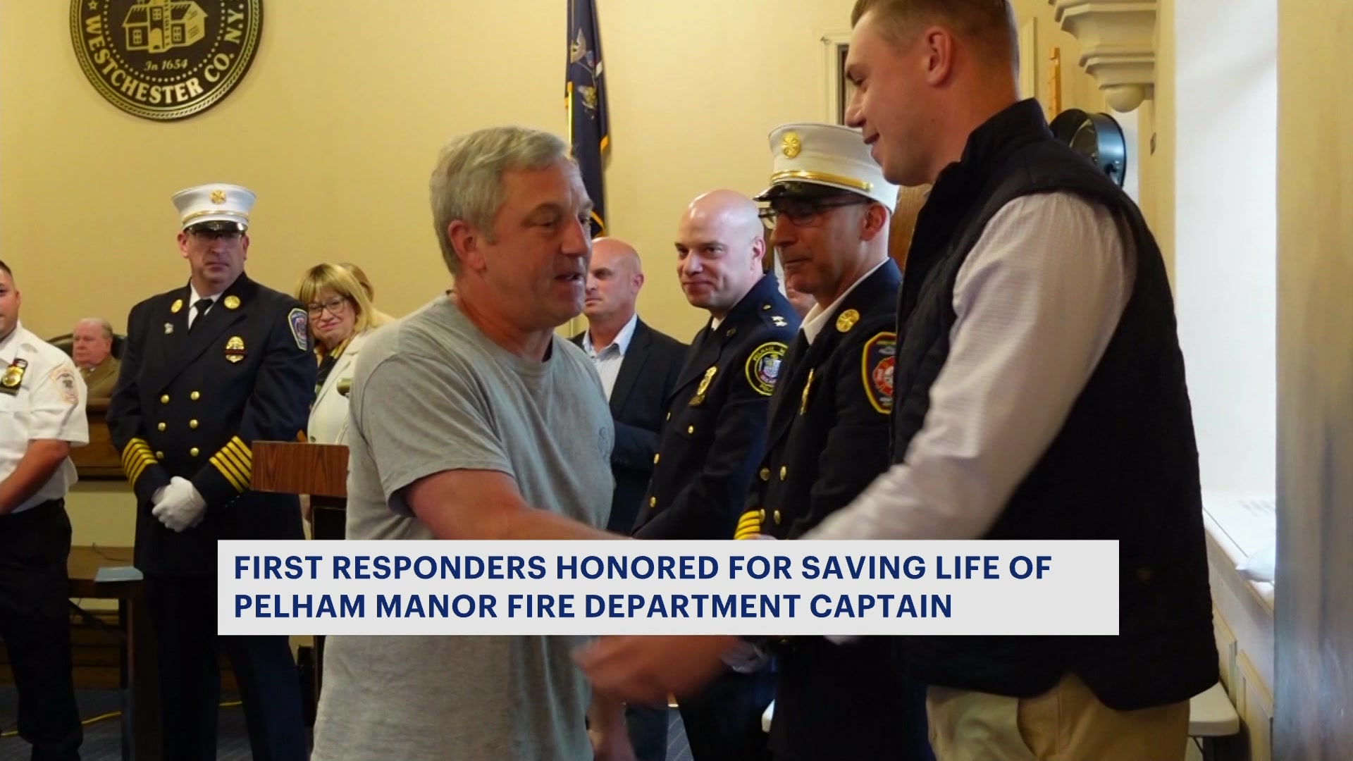 News 12 | Westchester | 15 First Responders Honored For Saving Pelham ...