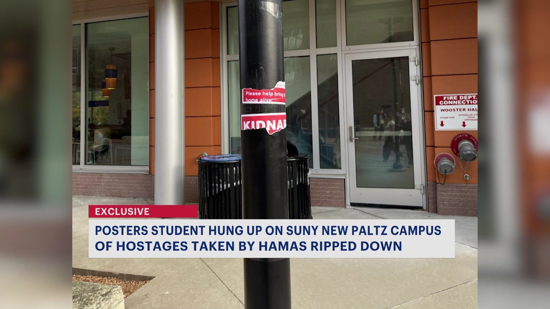 News 12 | Long Island | Suny New Paltz Student Who Put Up Posters Of ...