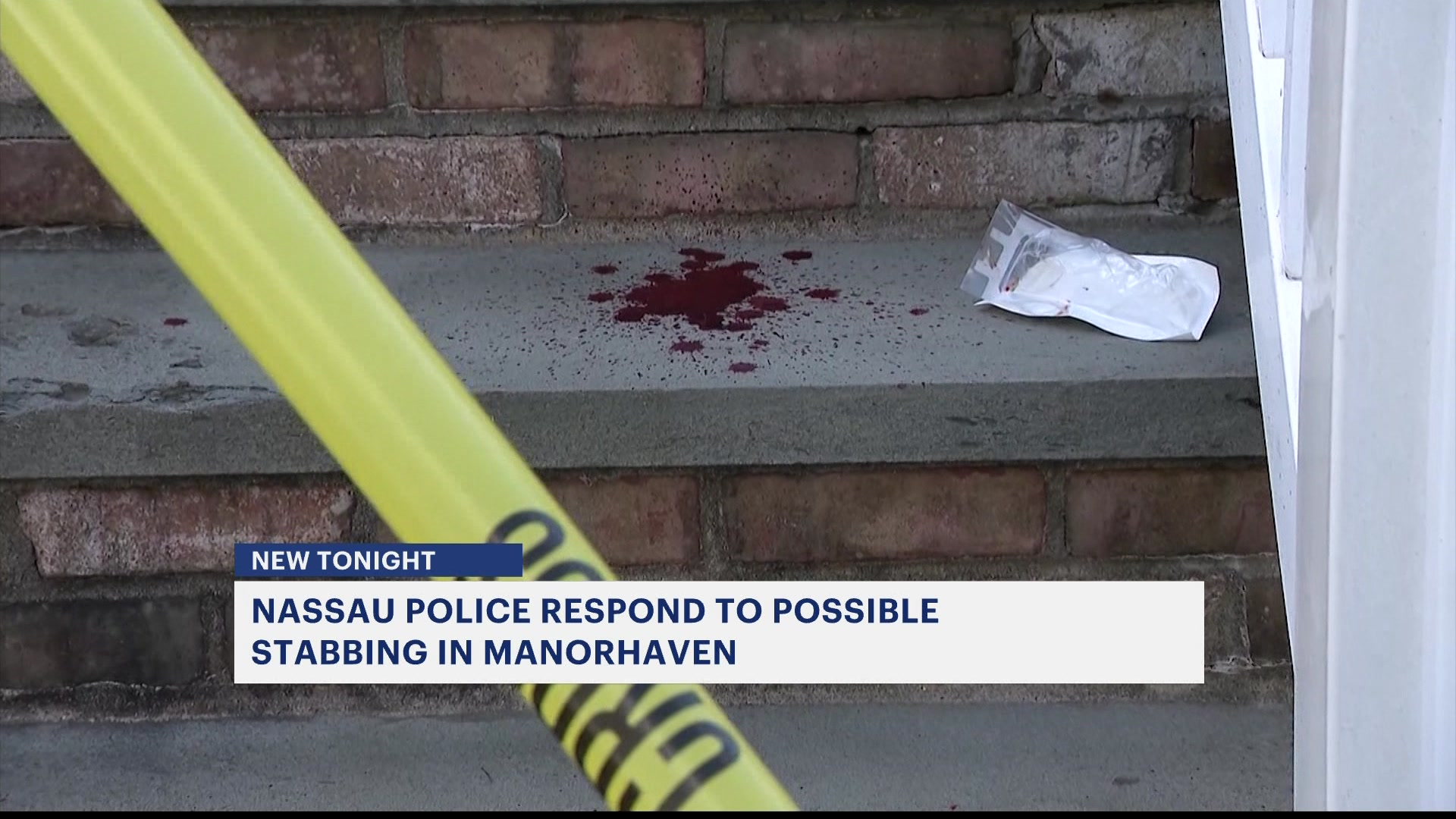 Police respond to possible stabbing at Manorhaven home