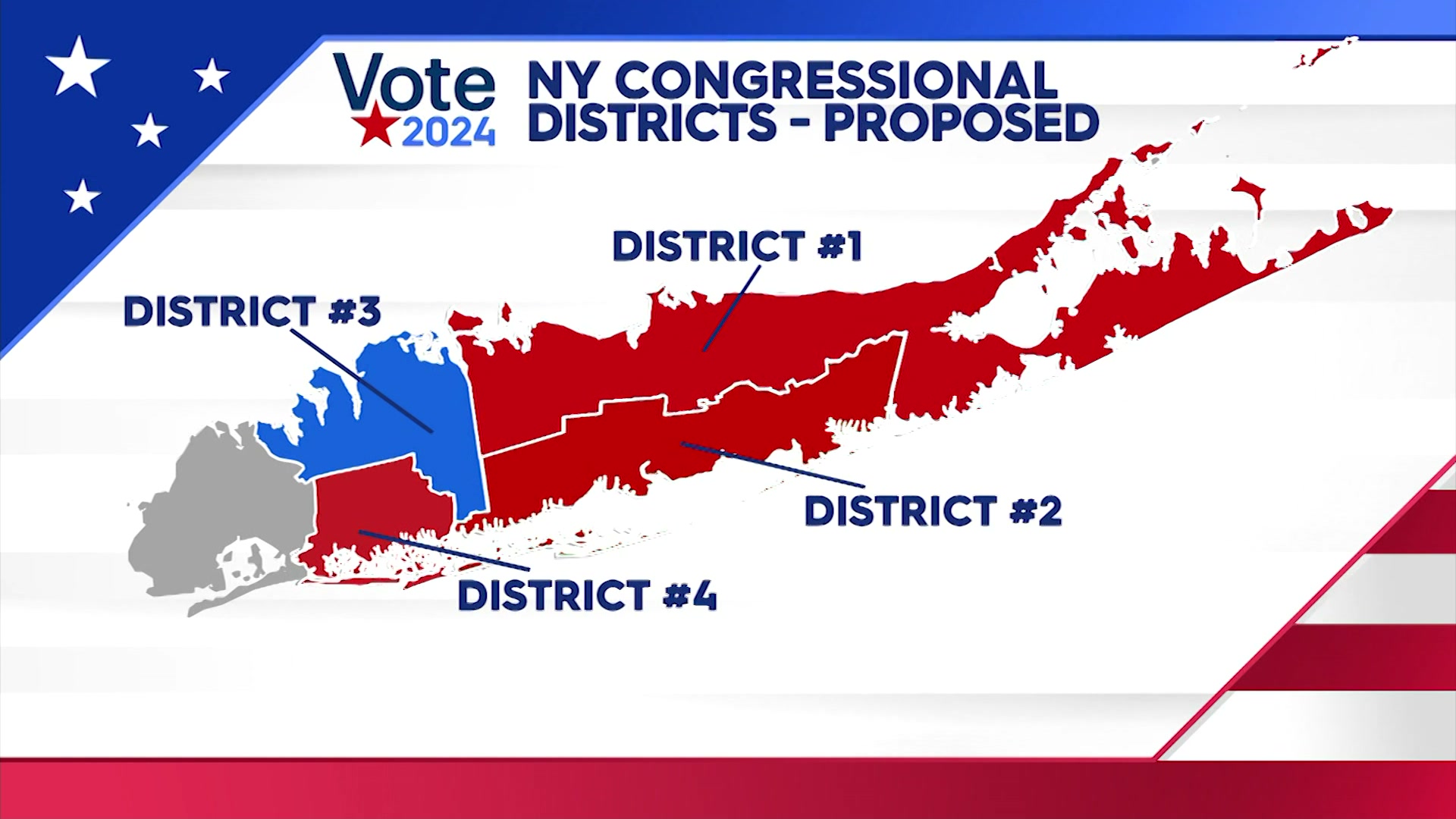 Newly proposed congressional map means little change for LI districts