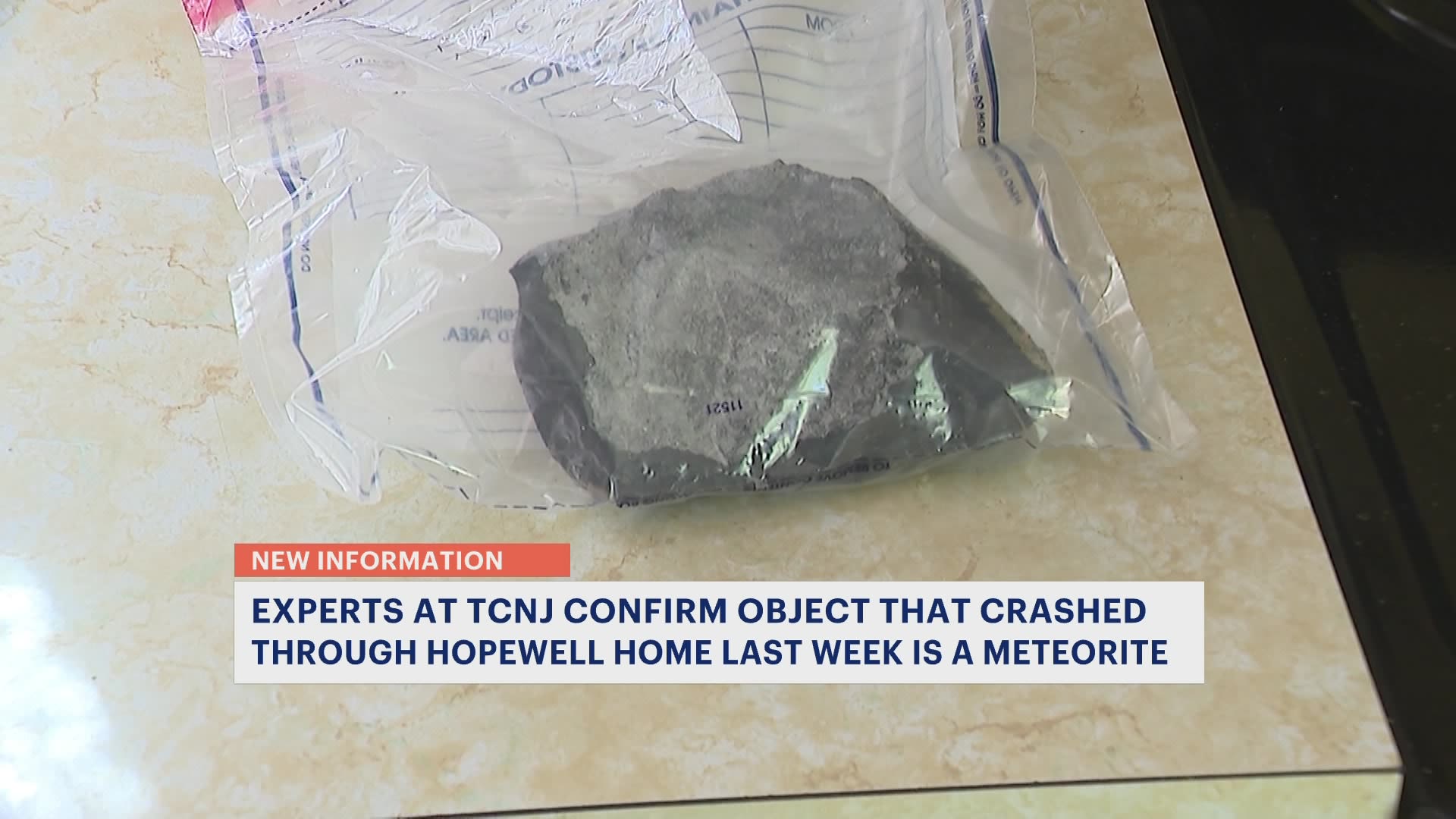 Experts: Metallic object that crashed into Hopewell home was a meteorite Experts: Metallic object that crashed into Hopewell home was a meteorite