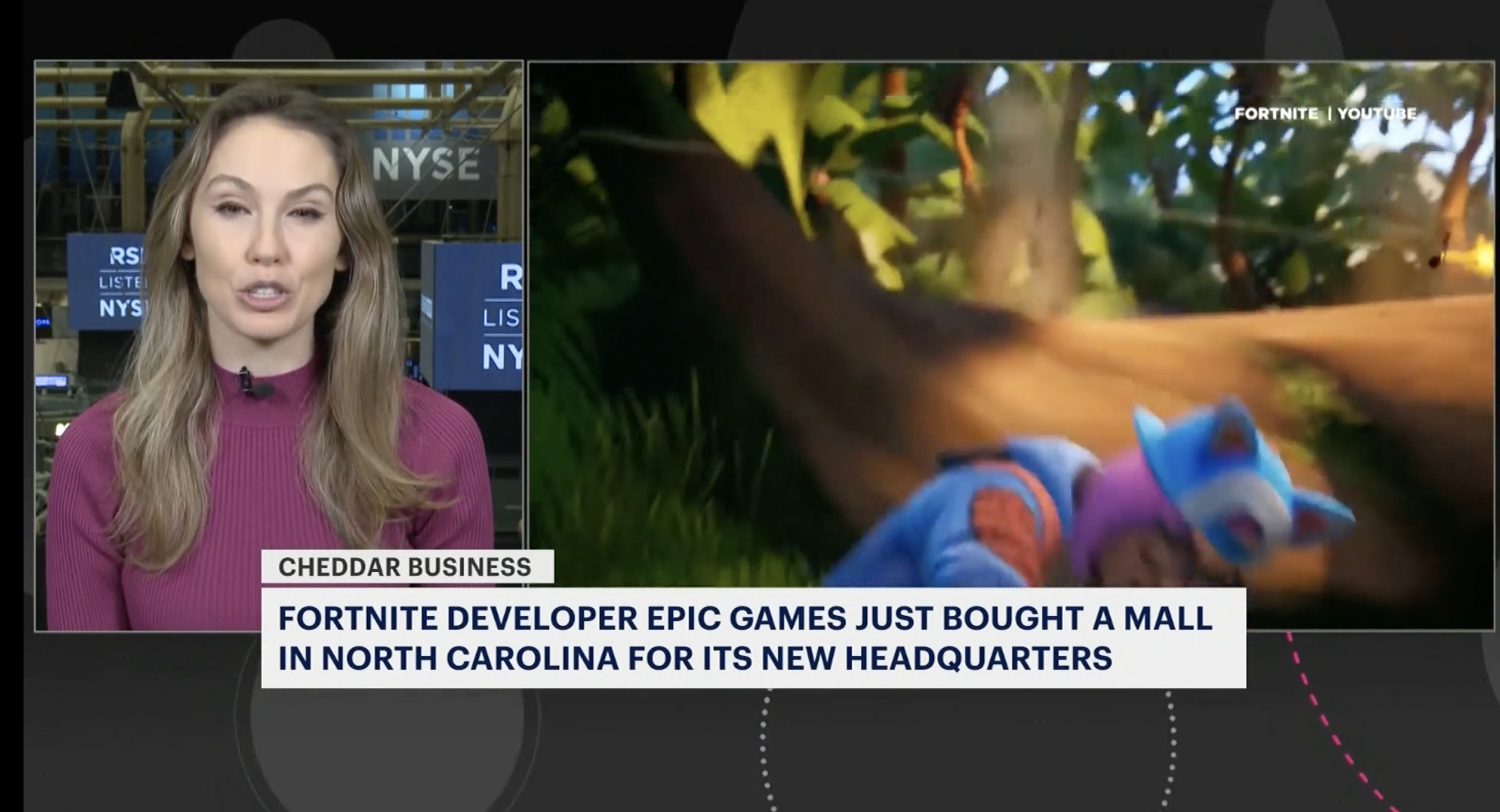 Epic Games buys mall in North Carolina for its new headquarters