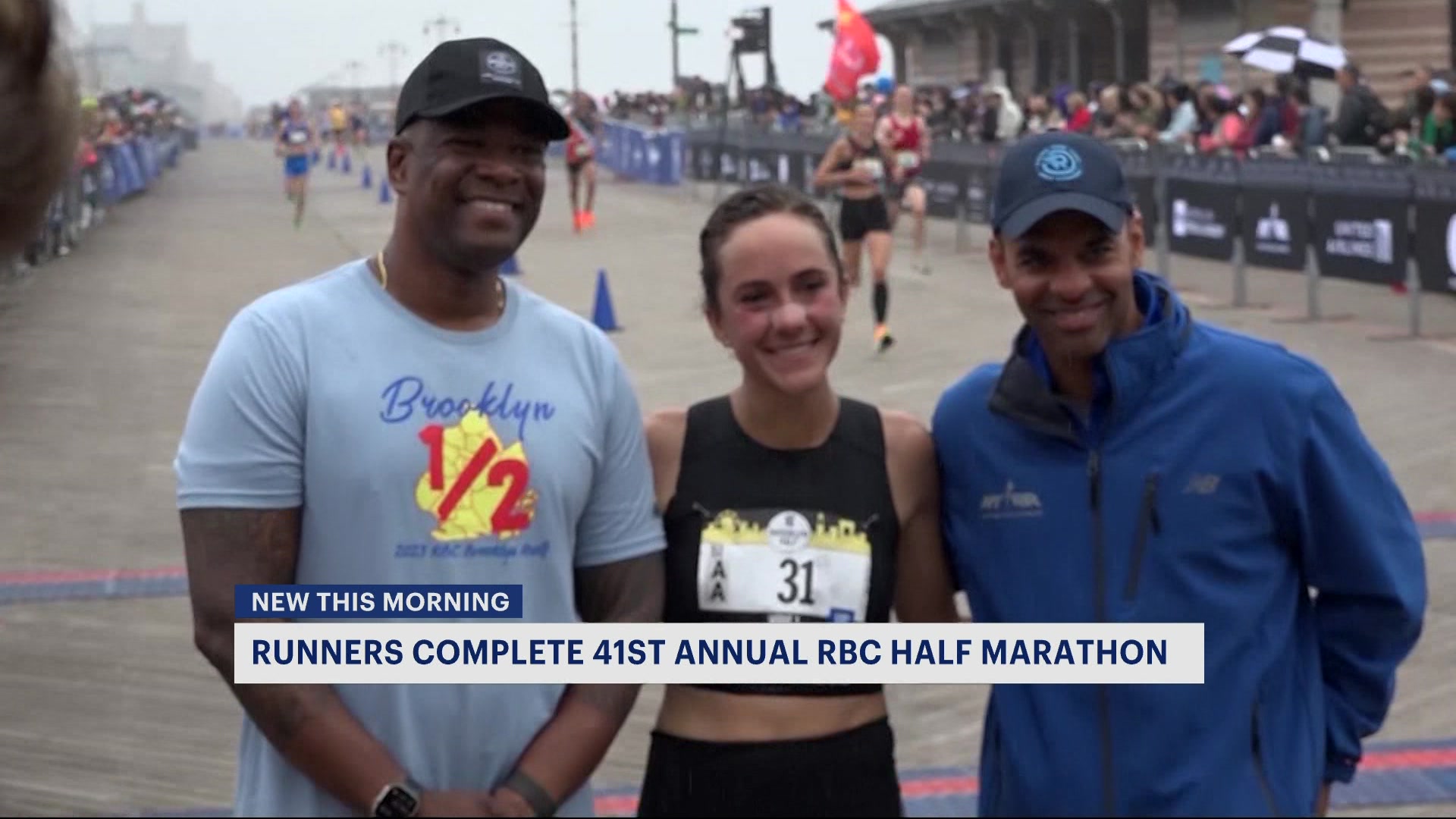News 12 | Brooklyn | Runners Hit The Road For 41st Annual Rbc Half Marathon