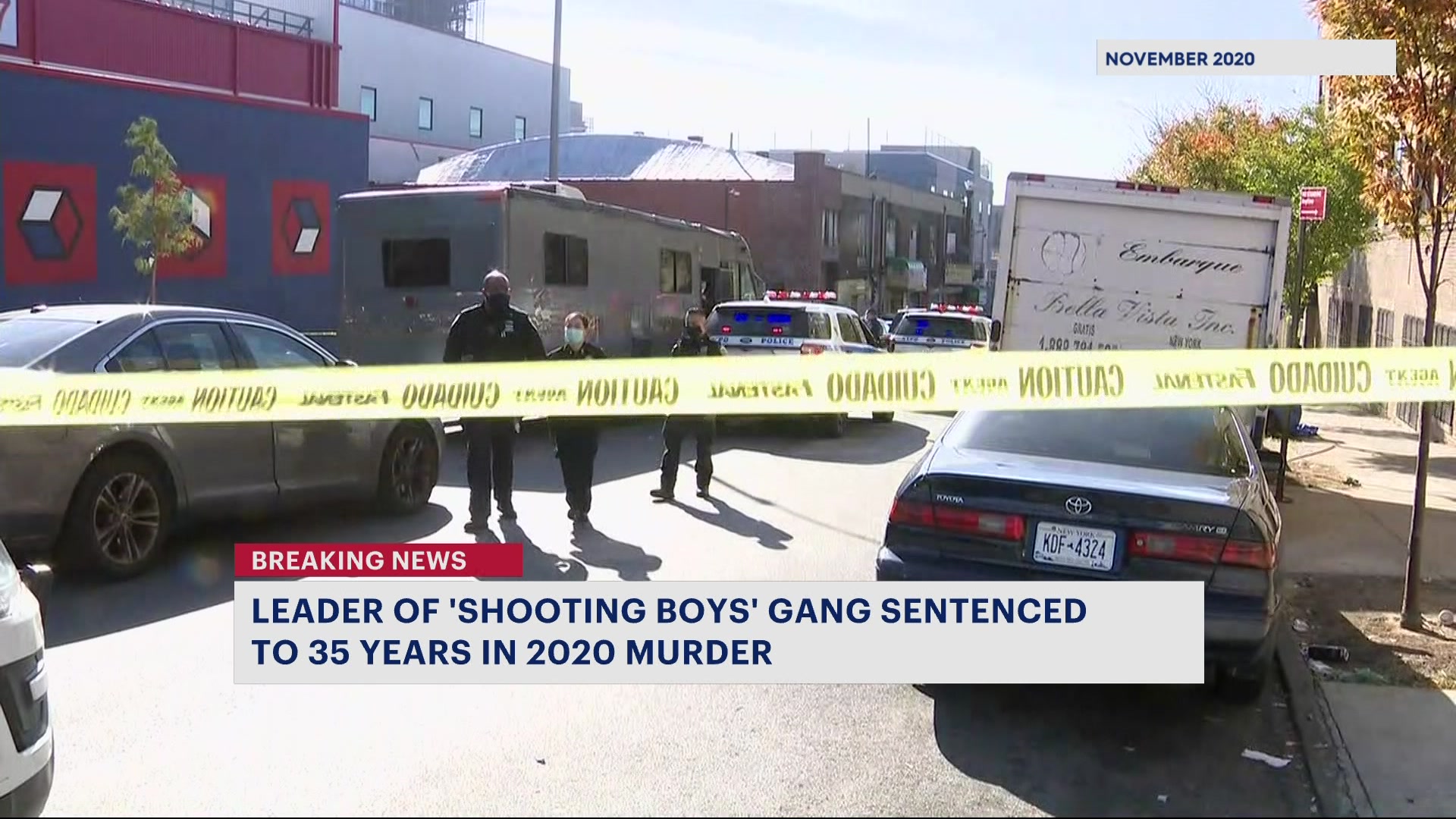 Bronx gang leader sentenced to 35 years for 2020 murder, other crimes