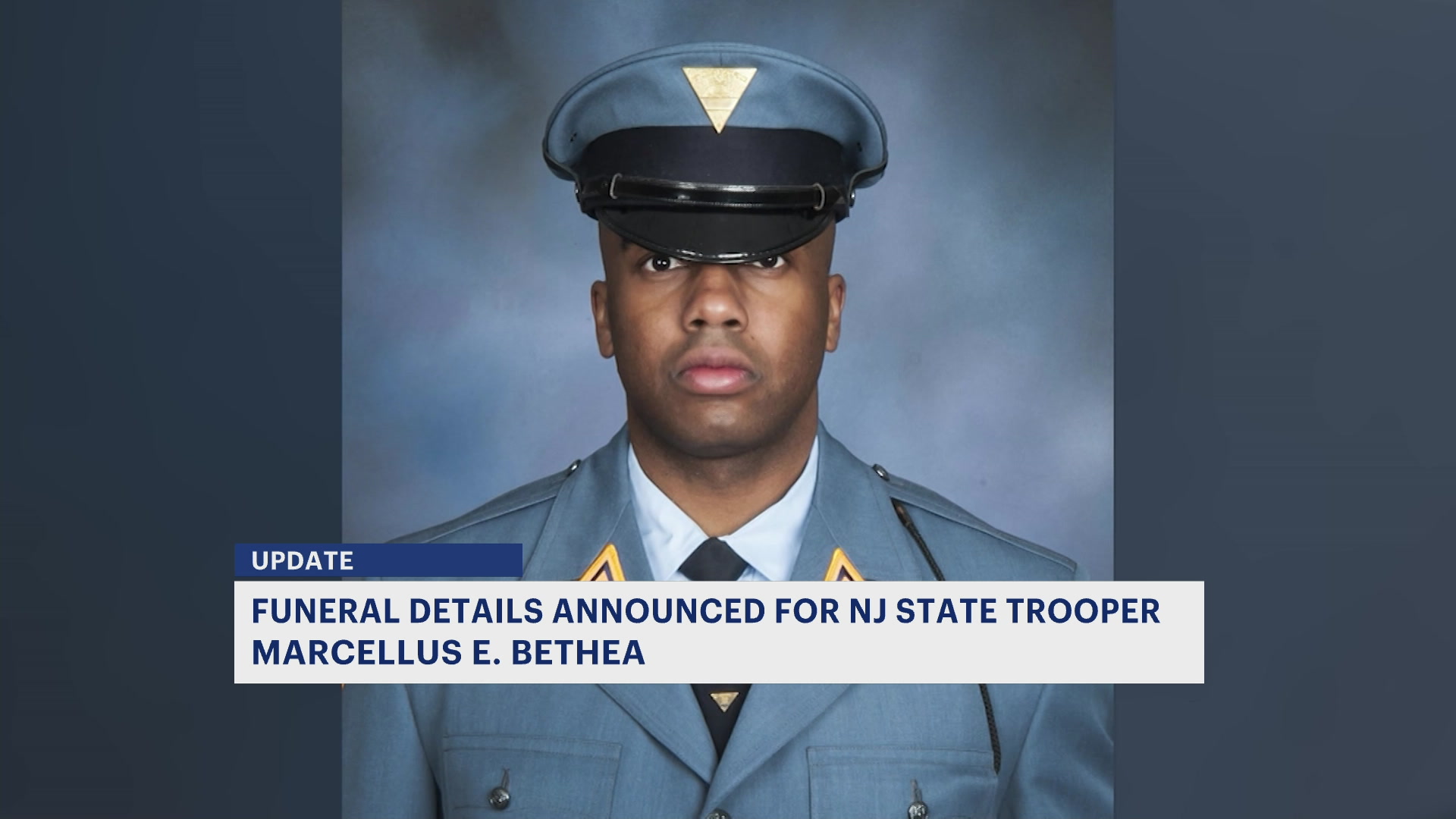 Funeral details announced for New Jersey State Trooper Marcellus Bethea