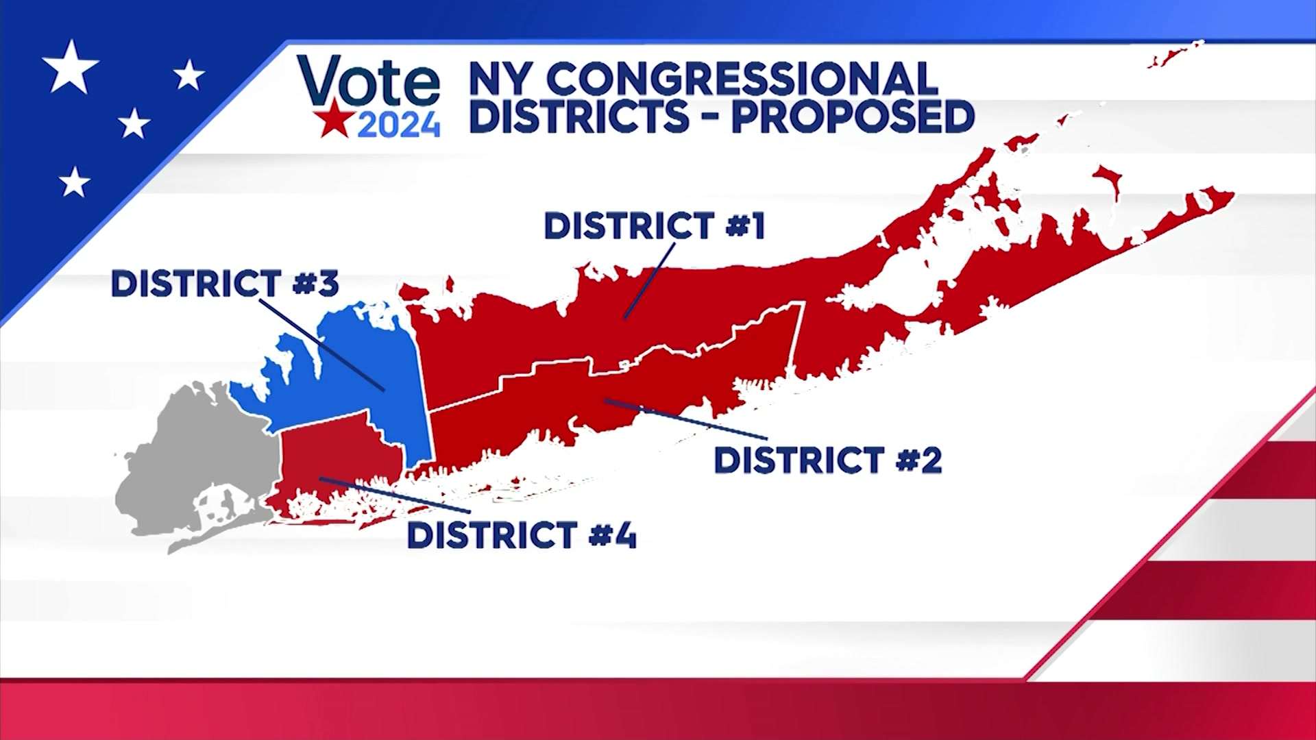 New York gets a new congressional map that gives Democrats a slight edge