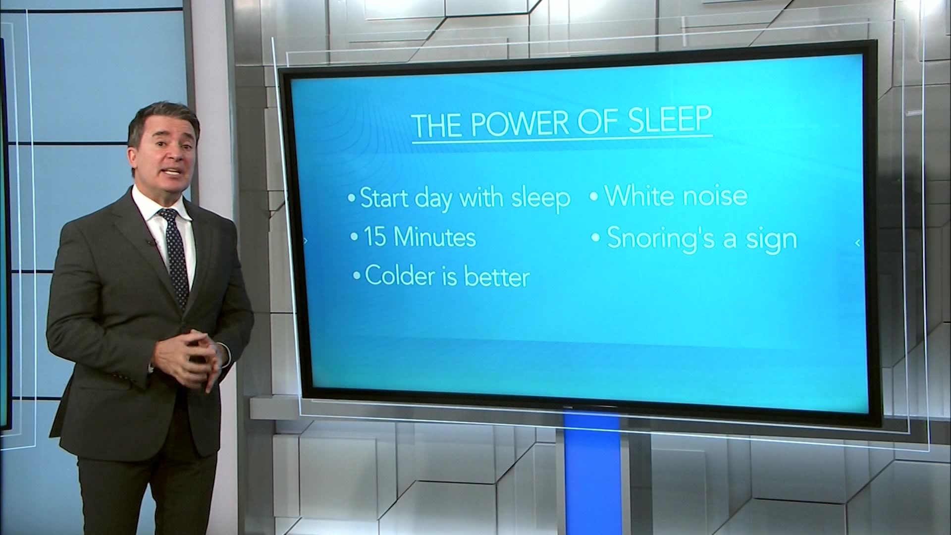 Live Life Better: WebMD's Dr. Whyte on the power of sleep