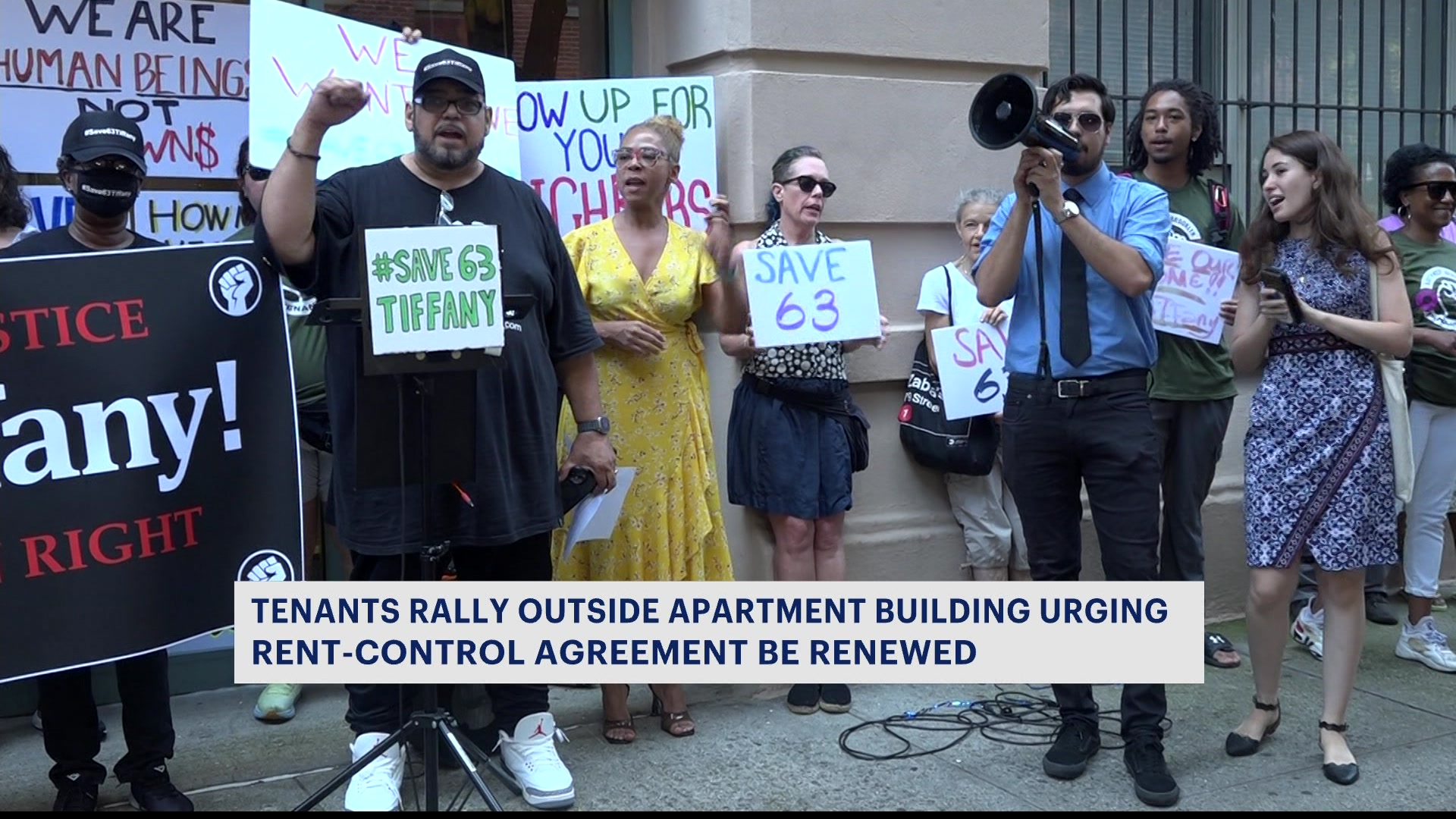 Brooklyn tenants rally against evictions as building’s rent-control ...