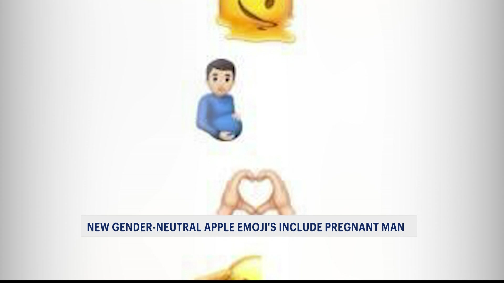 iPhone adds 'pregnant man' emoji in new software update