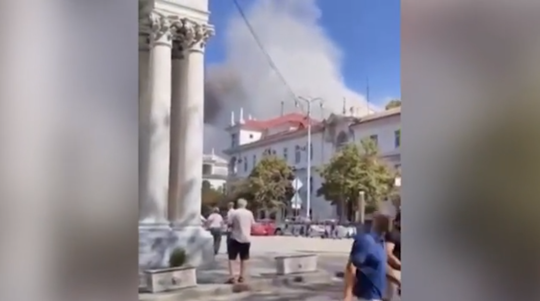 Ukraine targets key Crimean city a day after striking Russia's Black ...