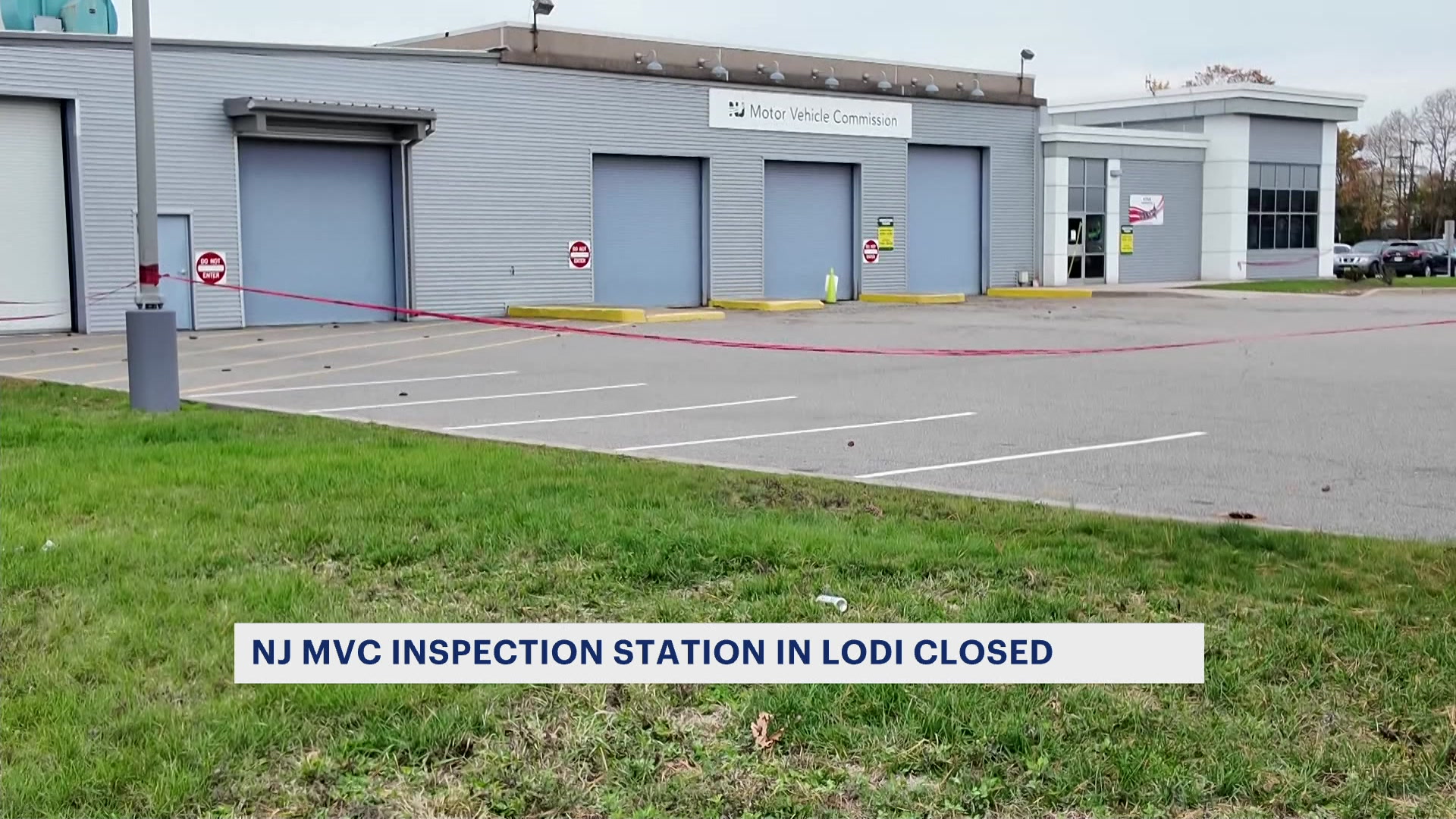 Lodi MVC inspection station closed due to structural damage
