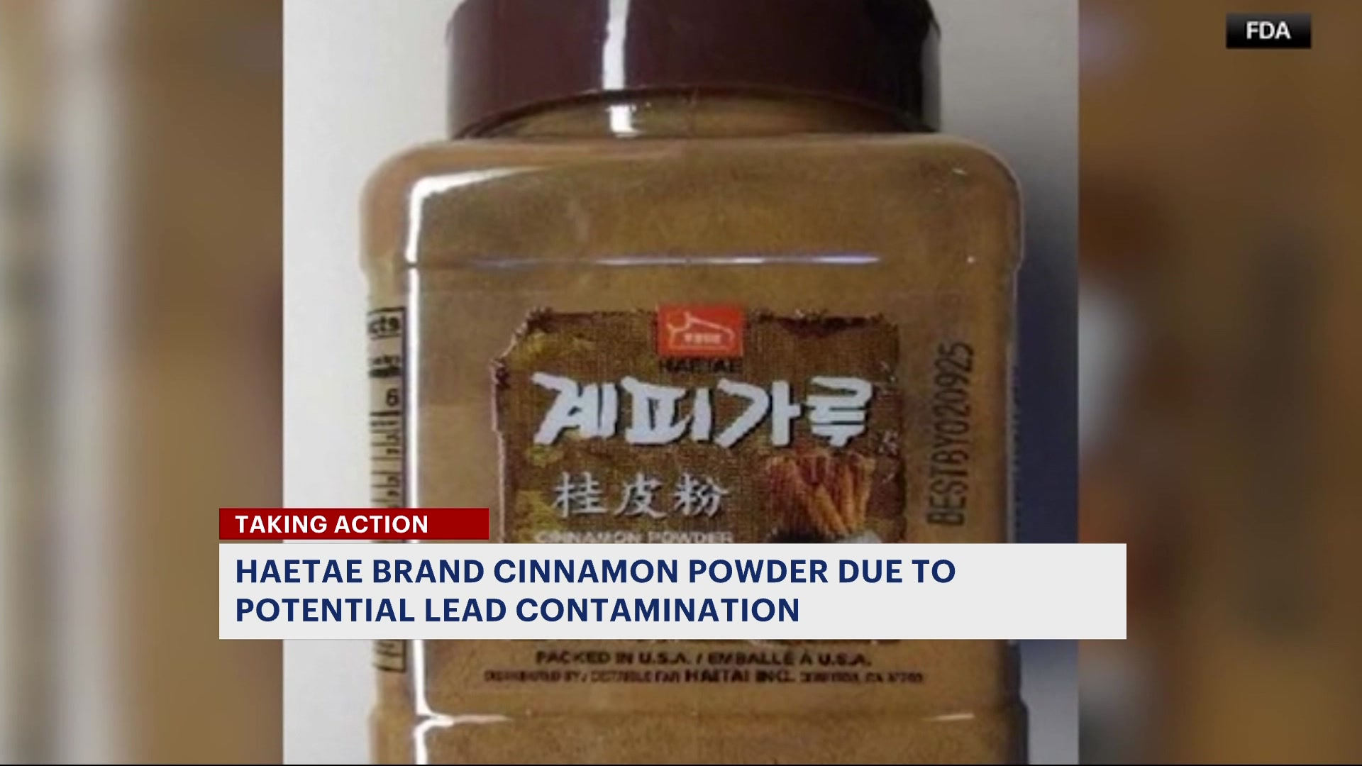 Cinnamon powder brand Haetae recalled for possible lead contamination