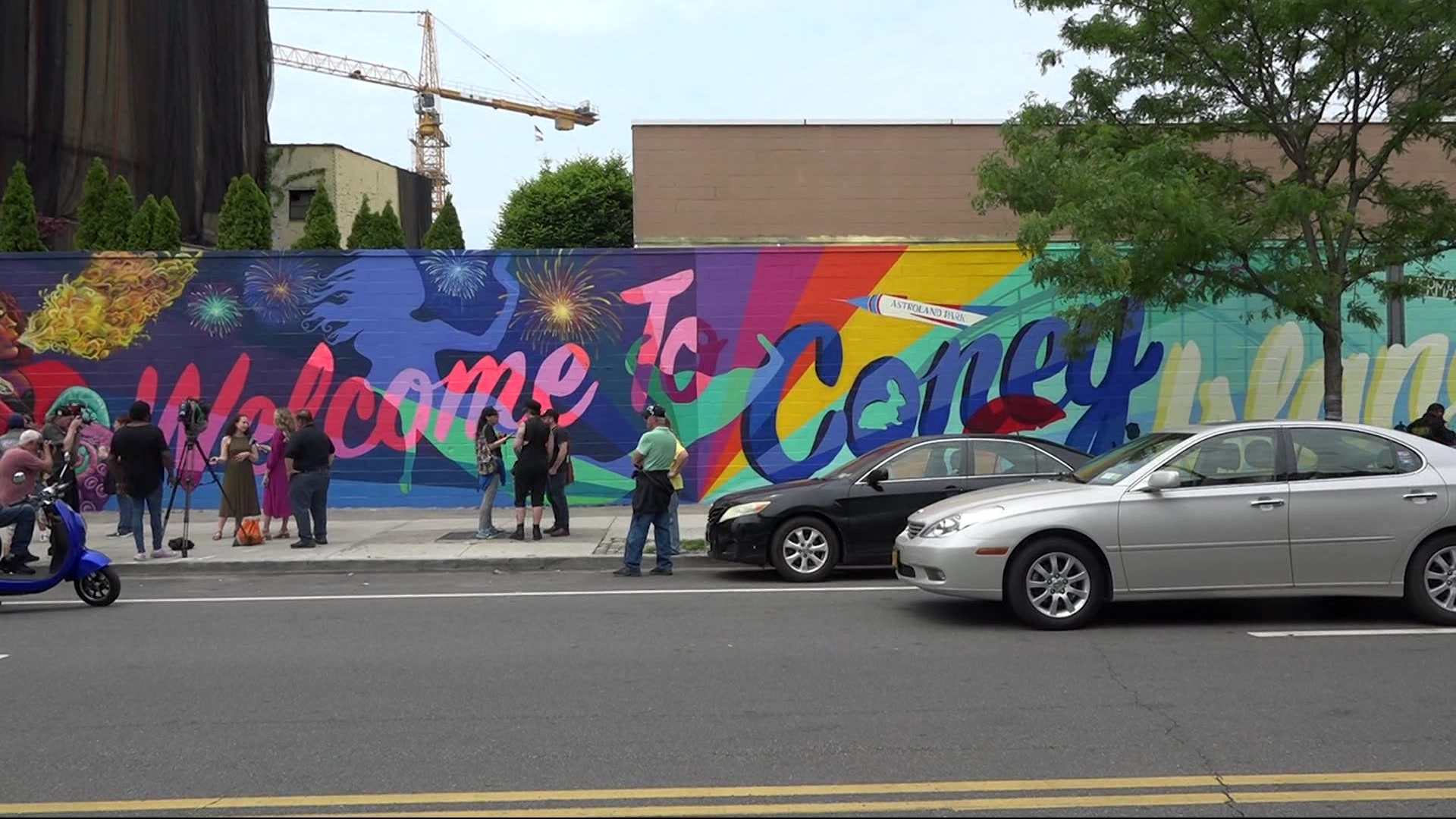 New mural for Coney Island unveiled in time for summer