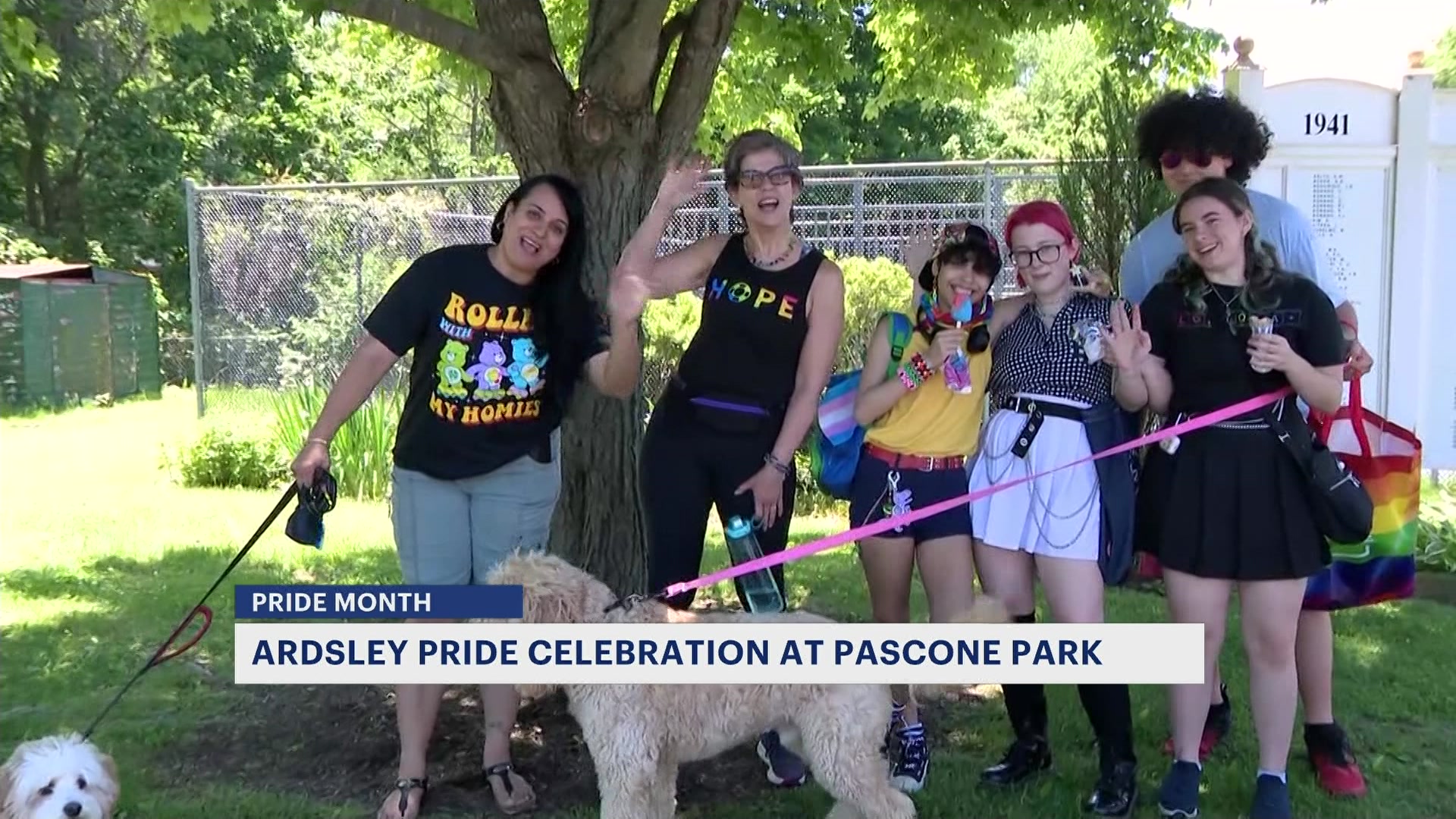 Families gather for Pride Month celebration at Pascone Park in Ardsley