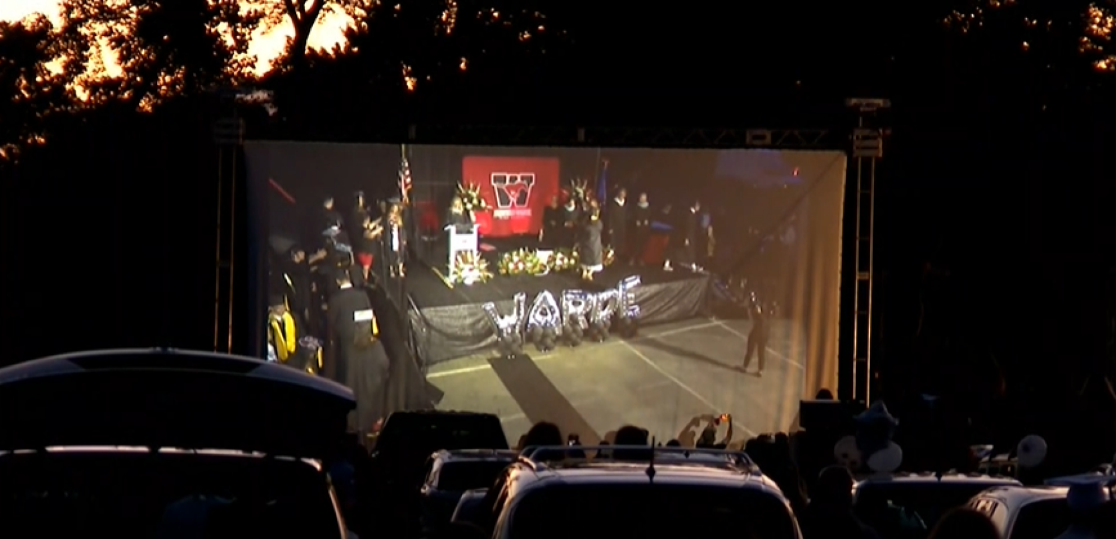 News 12 | Connecticut | Fairfield Warde Hs Holds Tailgate Graduation ...