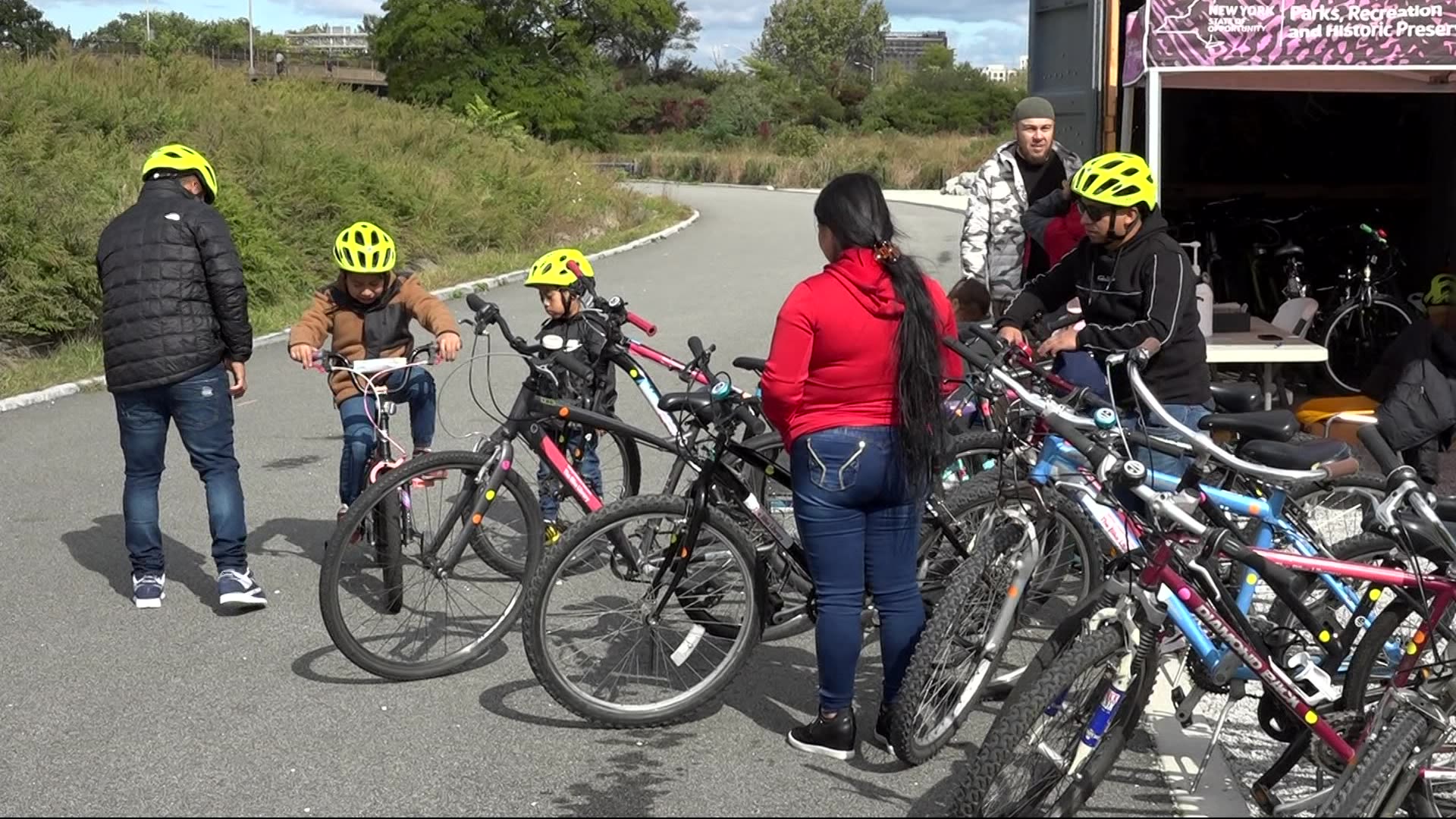 Ride for free at Brooklyn's Bike Library at Shirley Chisholm State Park
