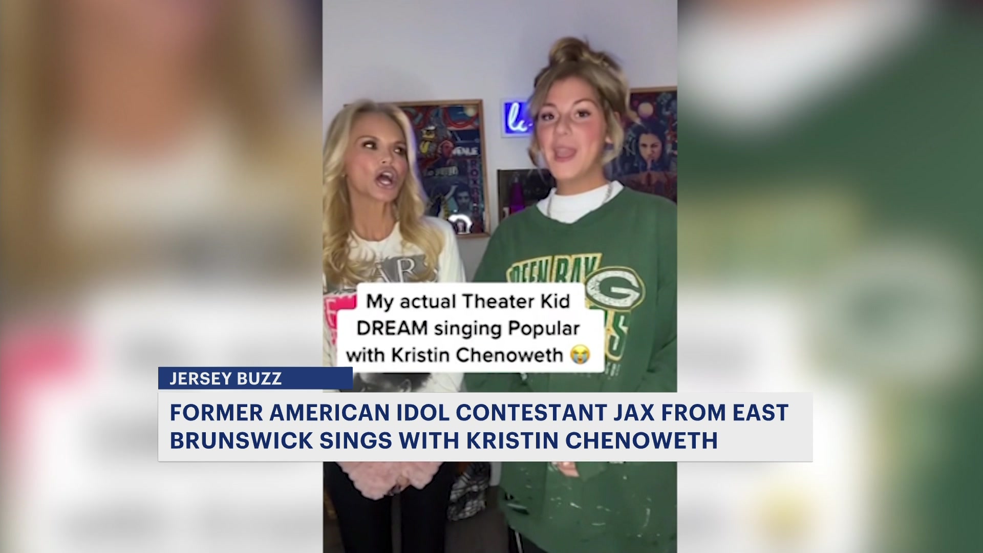News 12 | New Jersey | Jersey Buzz Kristin Chenoweth Sings With Jax ...