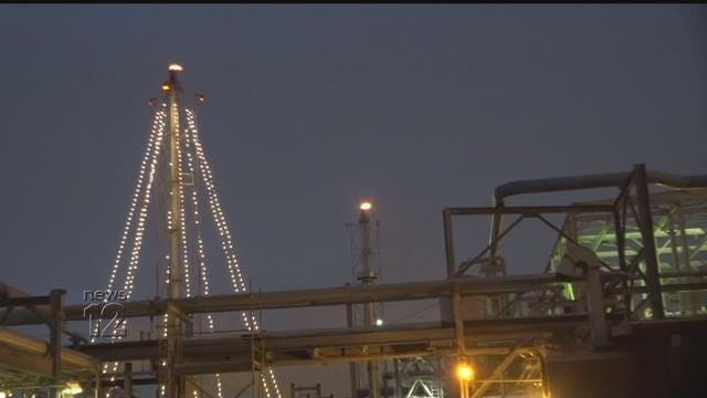 Bayway refinery Christmas tree lighting heralds the 2019 holiday season