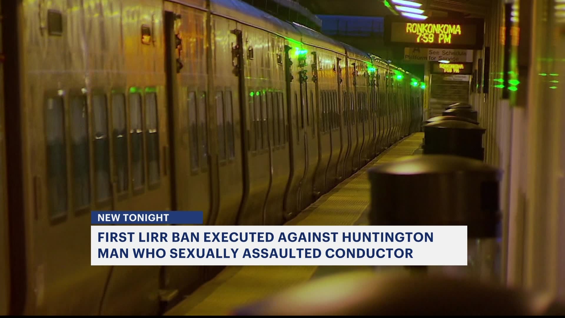 Huntington man who attacked LIRR conductor receives first-ever ban from MTA