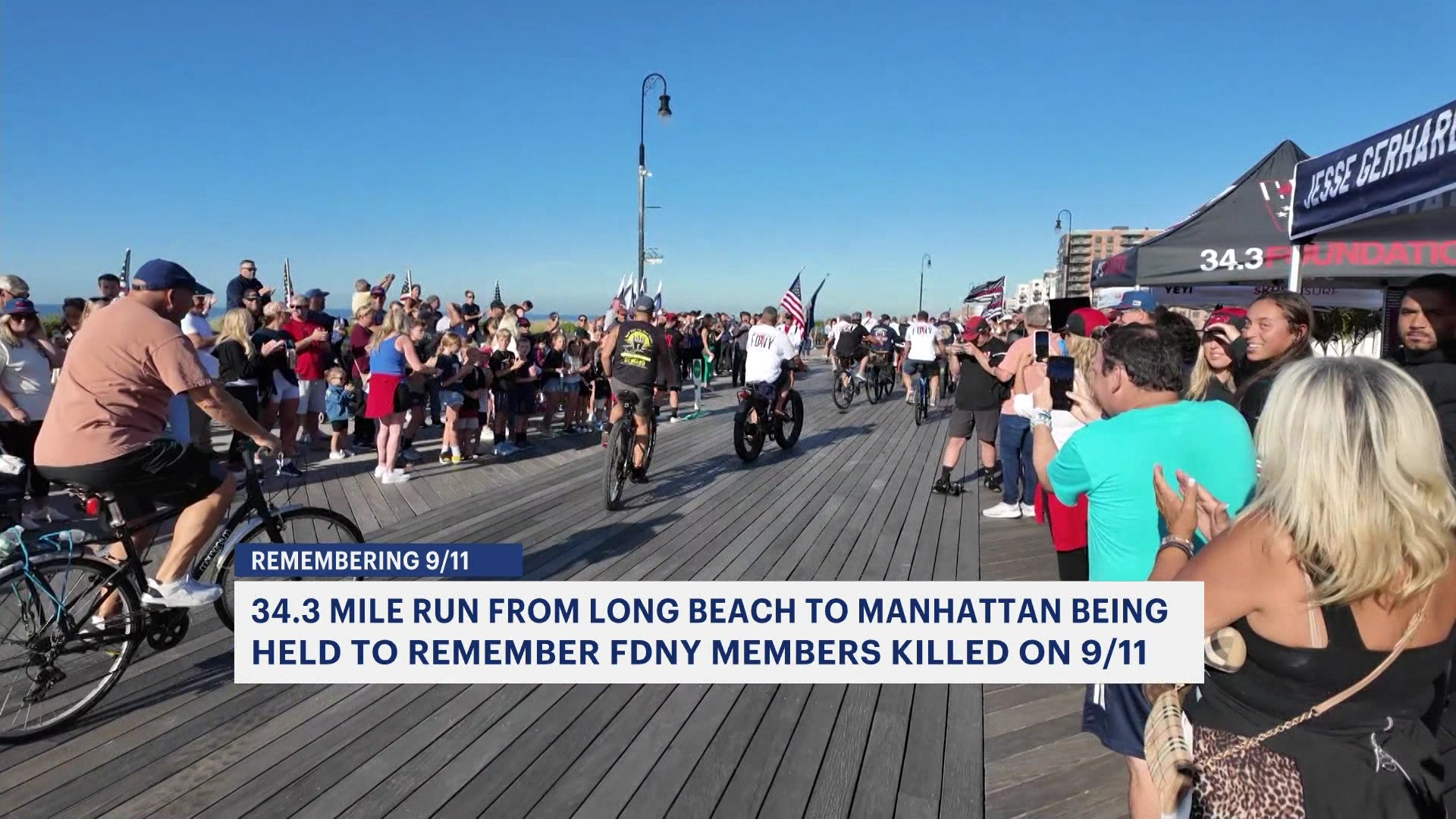 News 12 | Long Island | 5th annual 34.3 For the 343 Memorial Run honors ...