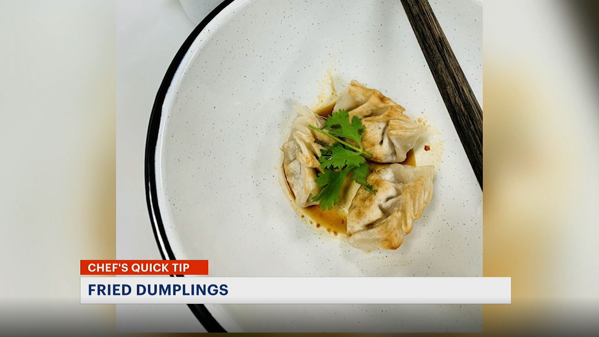 Chef's Quick Tip: Pan fried dumplings