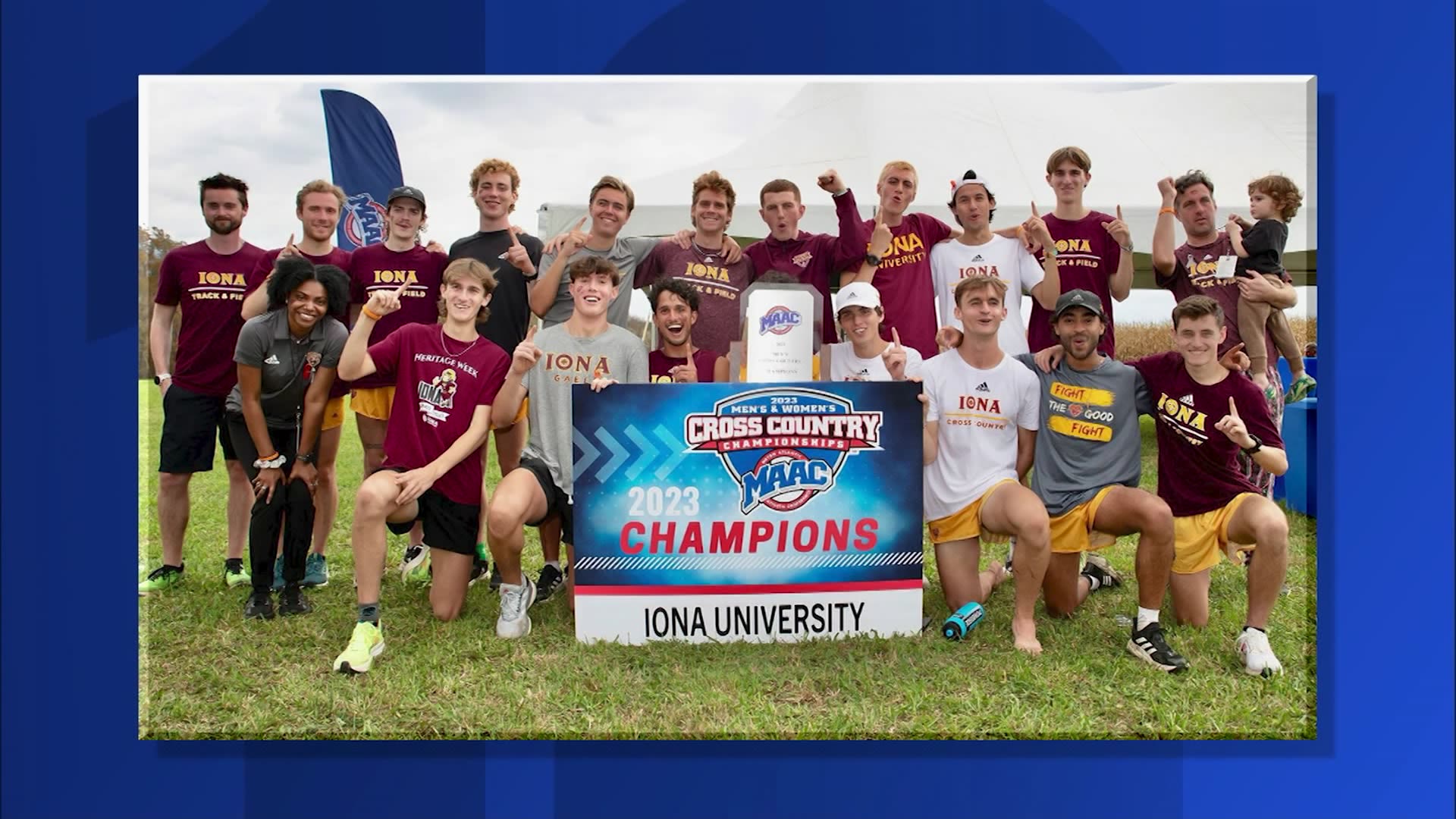 Iona University's cross country team claims 33rd straight MAAC Championship