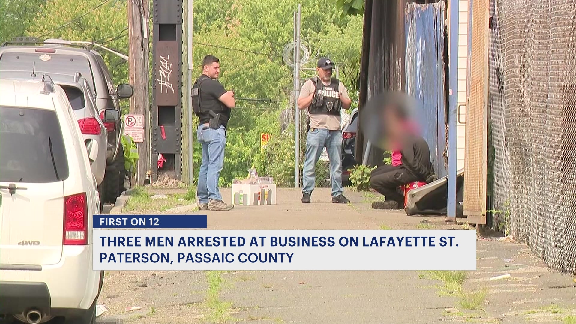 News 12 | New Jersey | Police respond to incident in Paterson; 3 arrested
