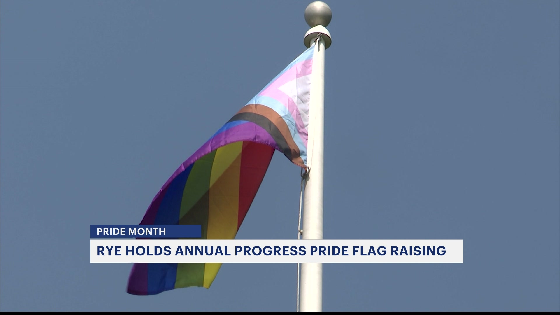 Town of Rye celebrates Pride Month with annual Progress Pride flag raising