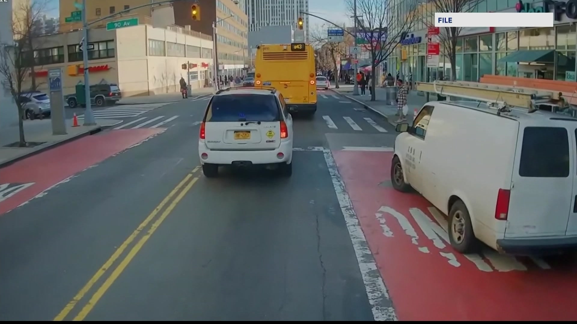 MTA launches automated bus lane enforcement on the Bx35 bus line