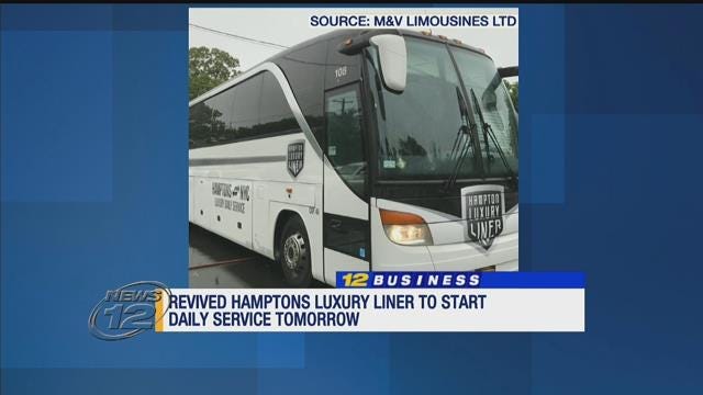Hampton Luxury Liner begins daily service to East End