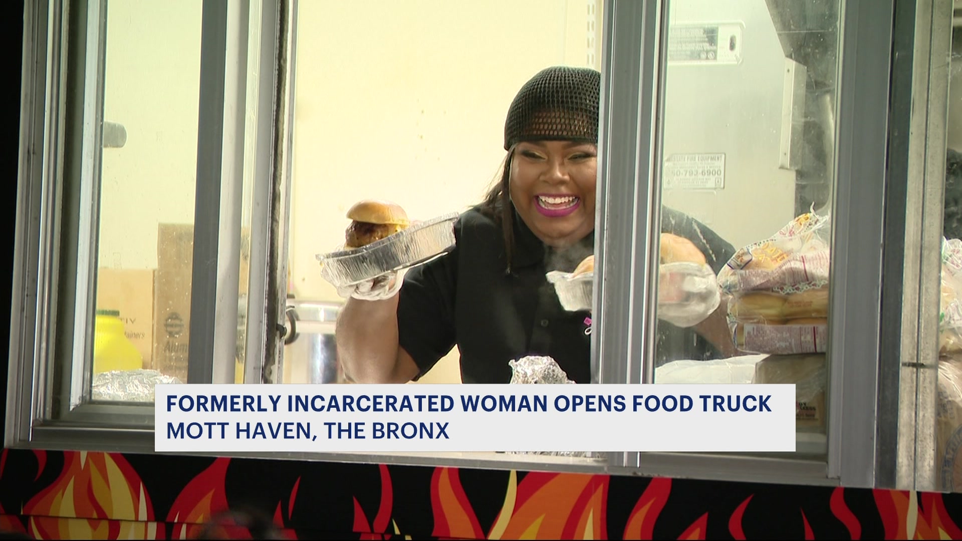 News 12 | Hudson Valley | Formerly Incarcerated Woman Opens Food Truck ...