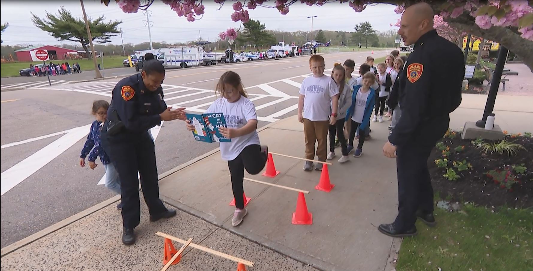 Kids get up-close-and personal tour of Suffolk police headquarters ...