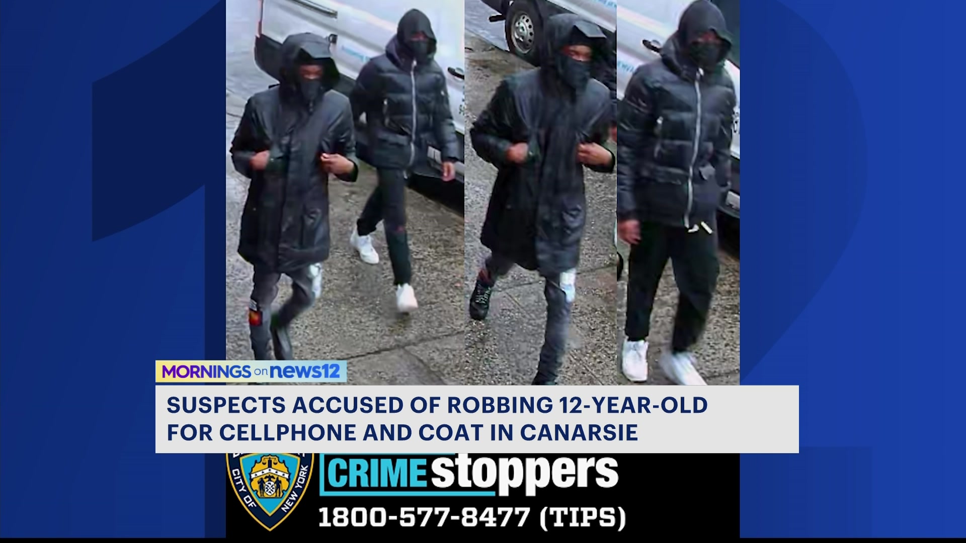 NYPD: 12-year-old boy robbed outside of his home in Canarsie; suspects ...