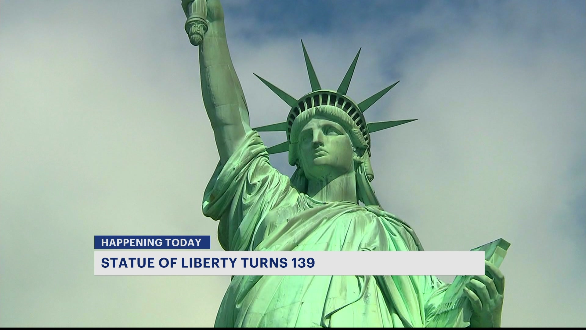 News 12 | Brooklyn | Statue Of Liberty Marks 139 Years Since Final ...