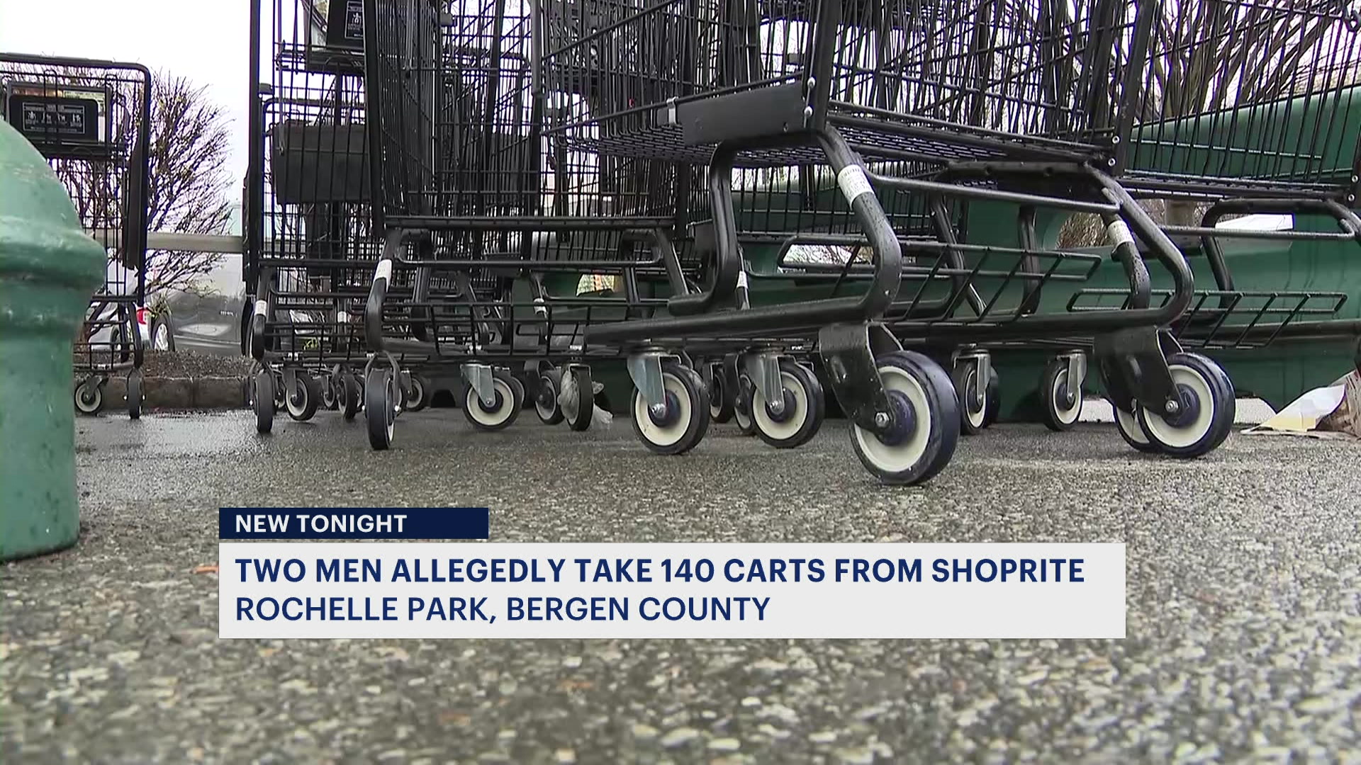 Police: Two men stole about 140 shopping carts from Rochelle Park ShopRite