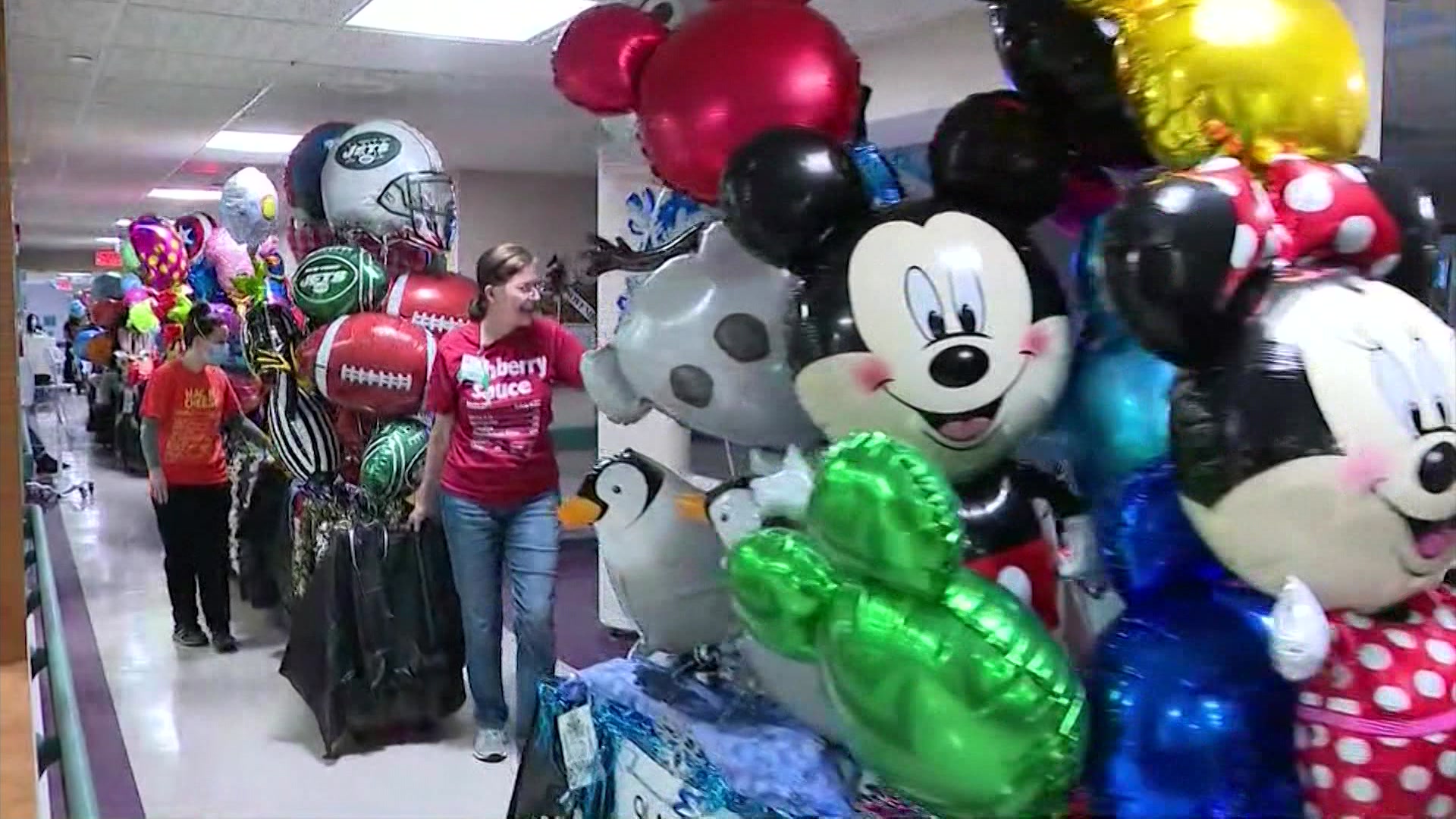 Commack HS marching band puts on parade for residents at Gurwin Jewish ...