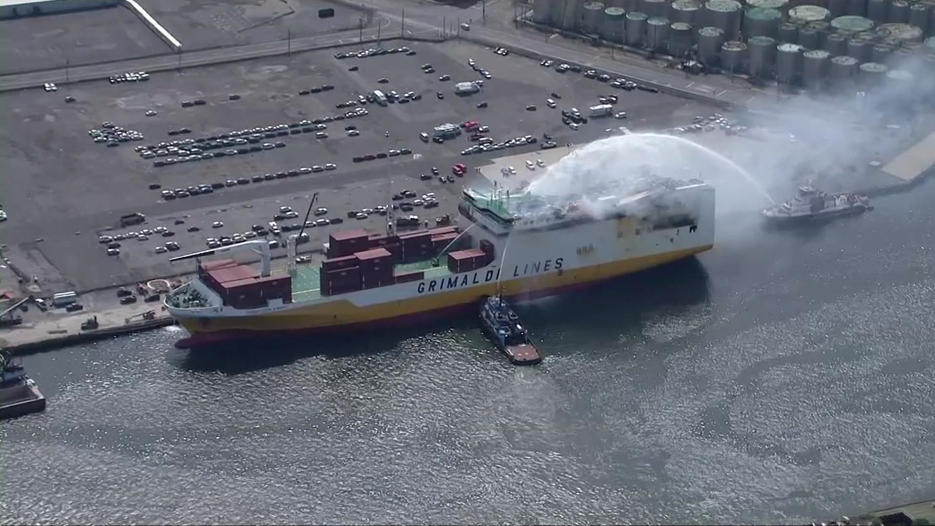 1 year later: Remembering the Port Newark cargo ship fire that killed 2 ...