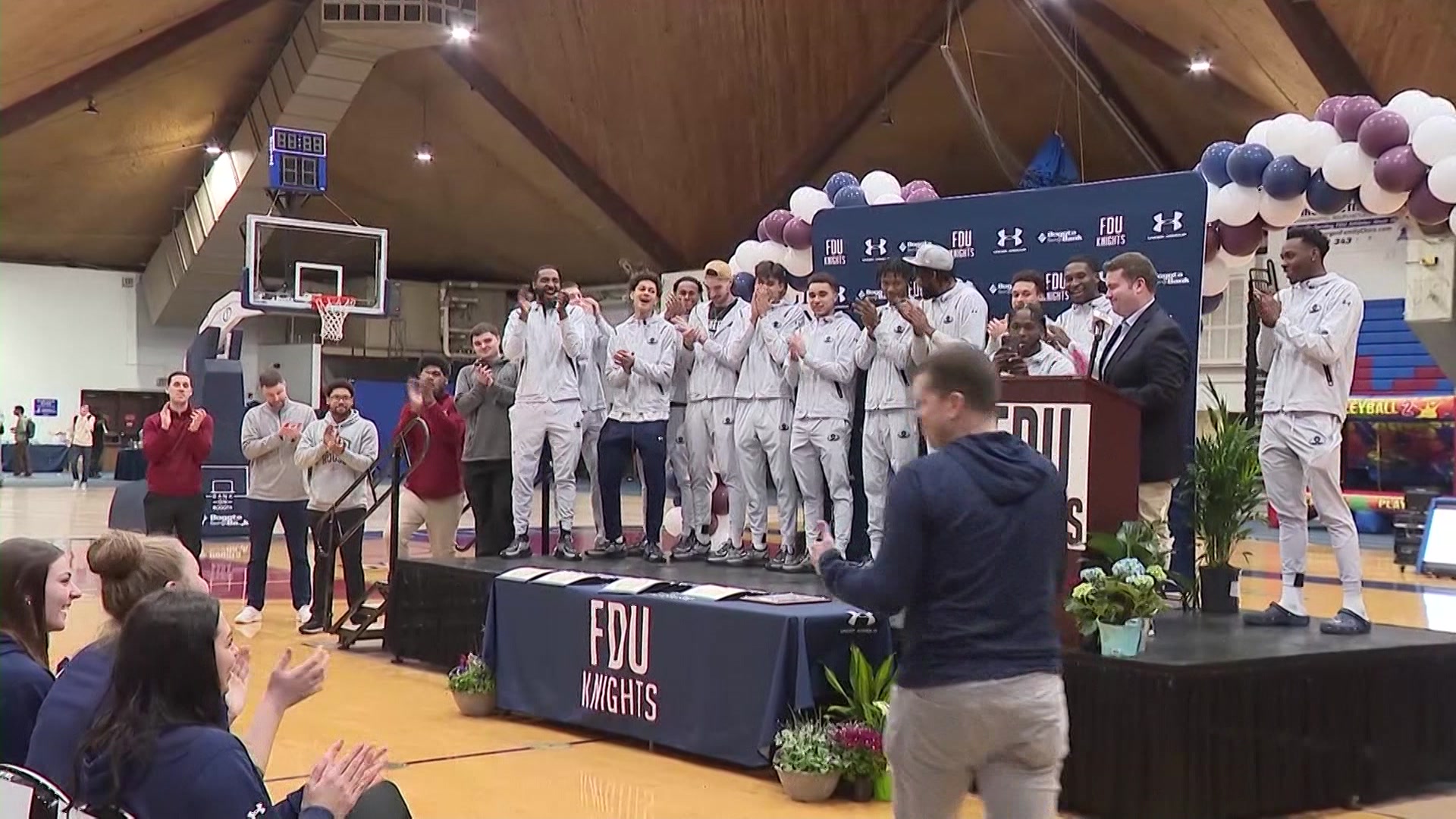 FDU celebrates men’s basketball team’s history-making March Madness ...