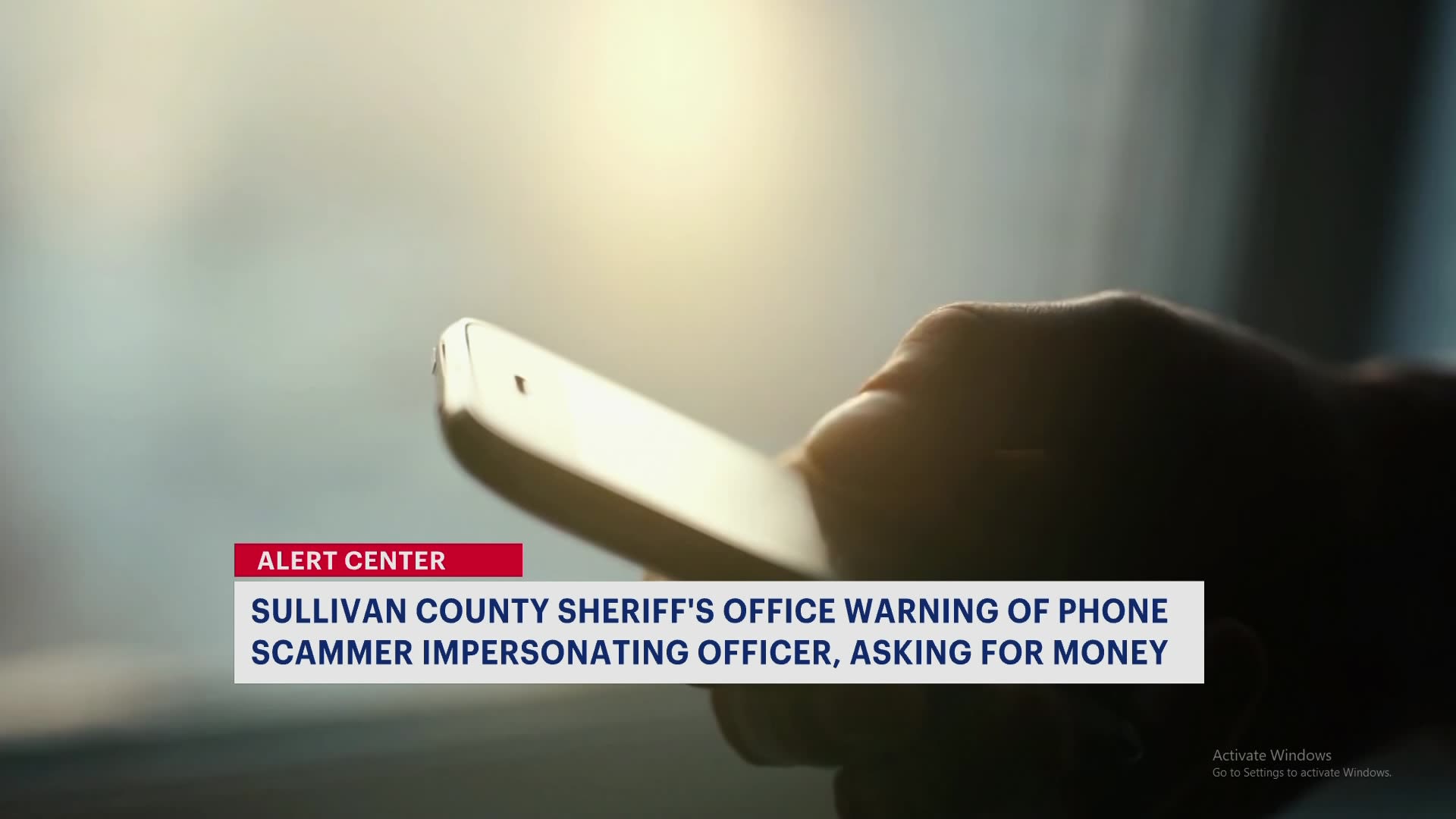 Phone scam alert for Sullivan County residents