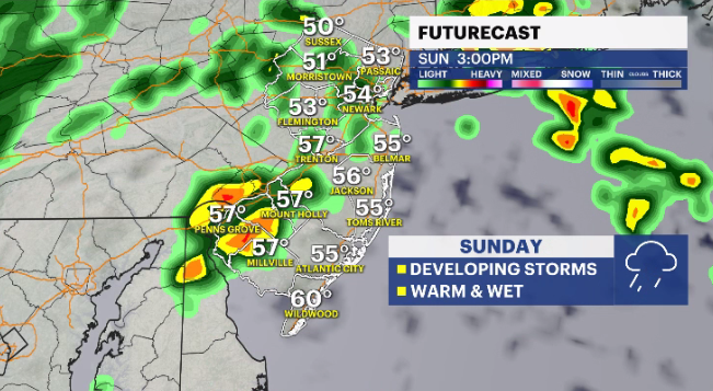STORM WATCH: Wonderful Saturday ahead; tracking stormy Sunday conditions